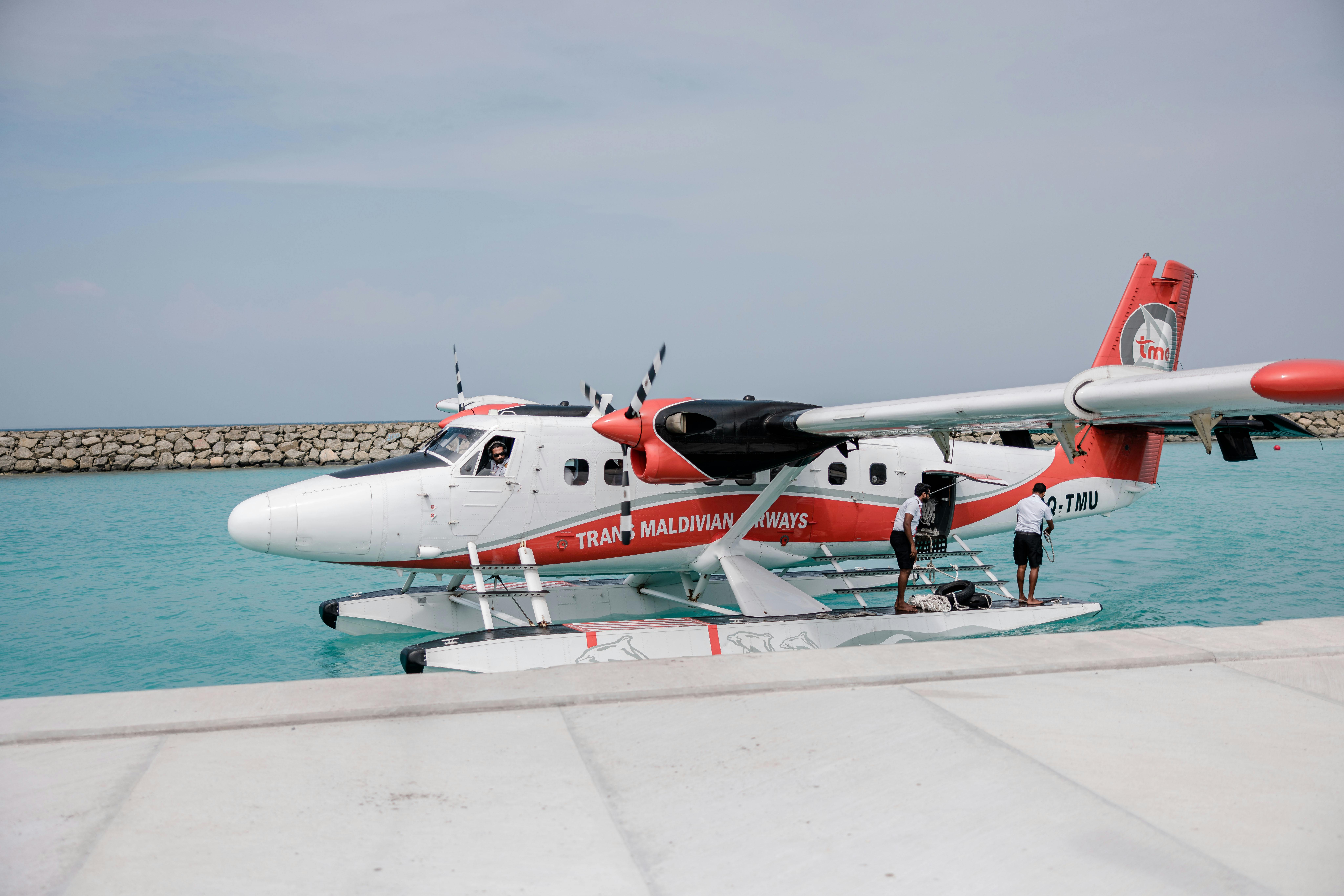 Trans Maldivian Airways Airplane · Free Stock Photo
