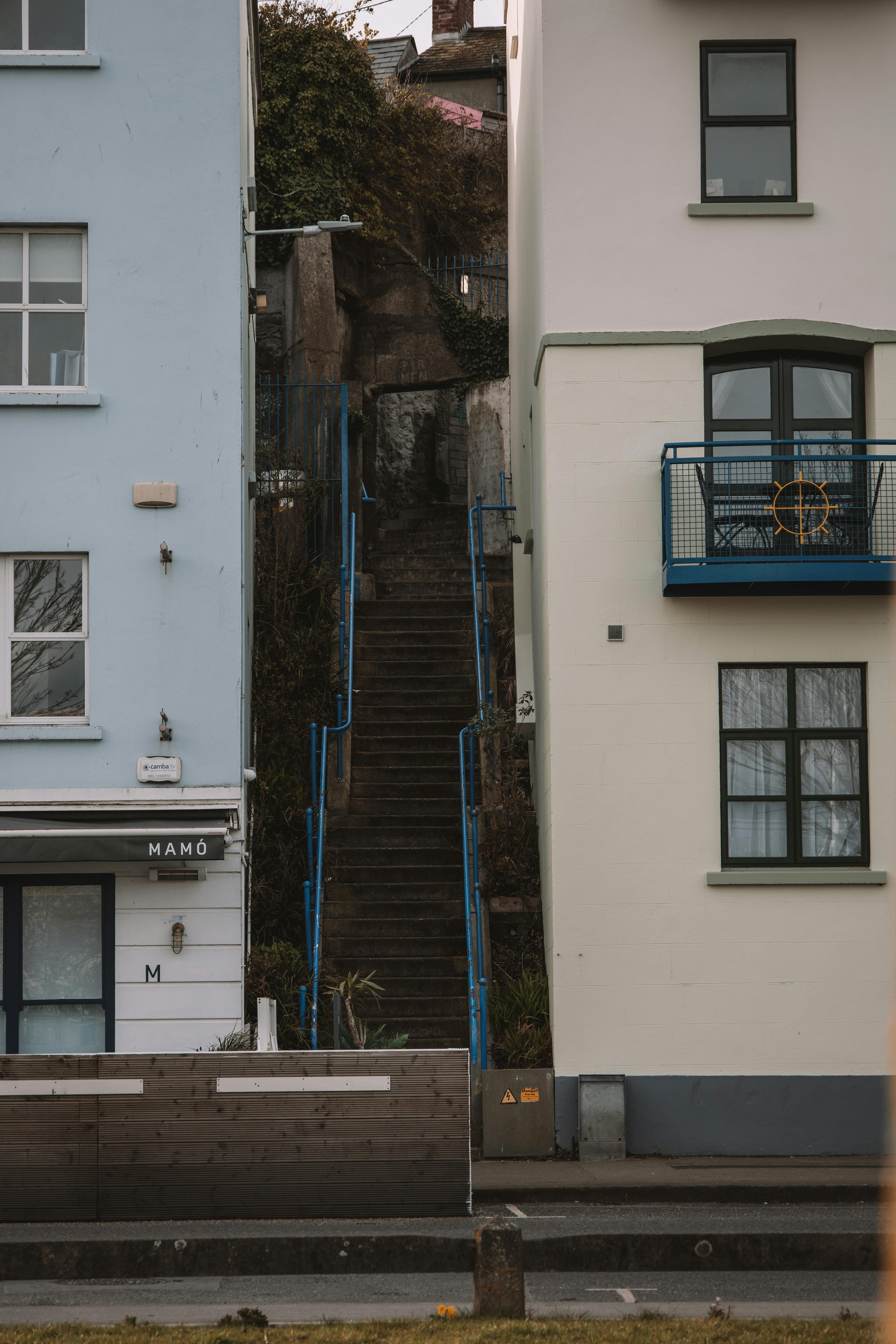Silhouette of Outdoor Stairs · Free Stock Photo