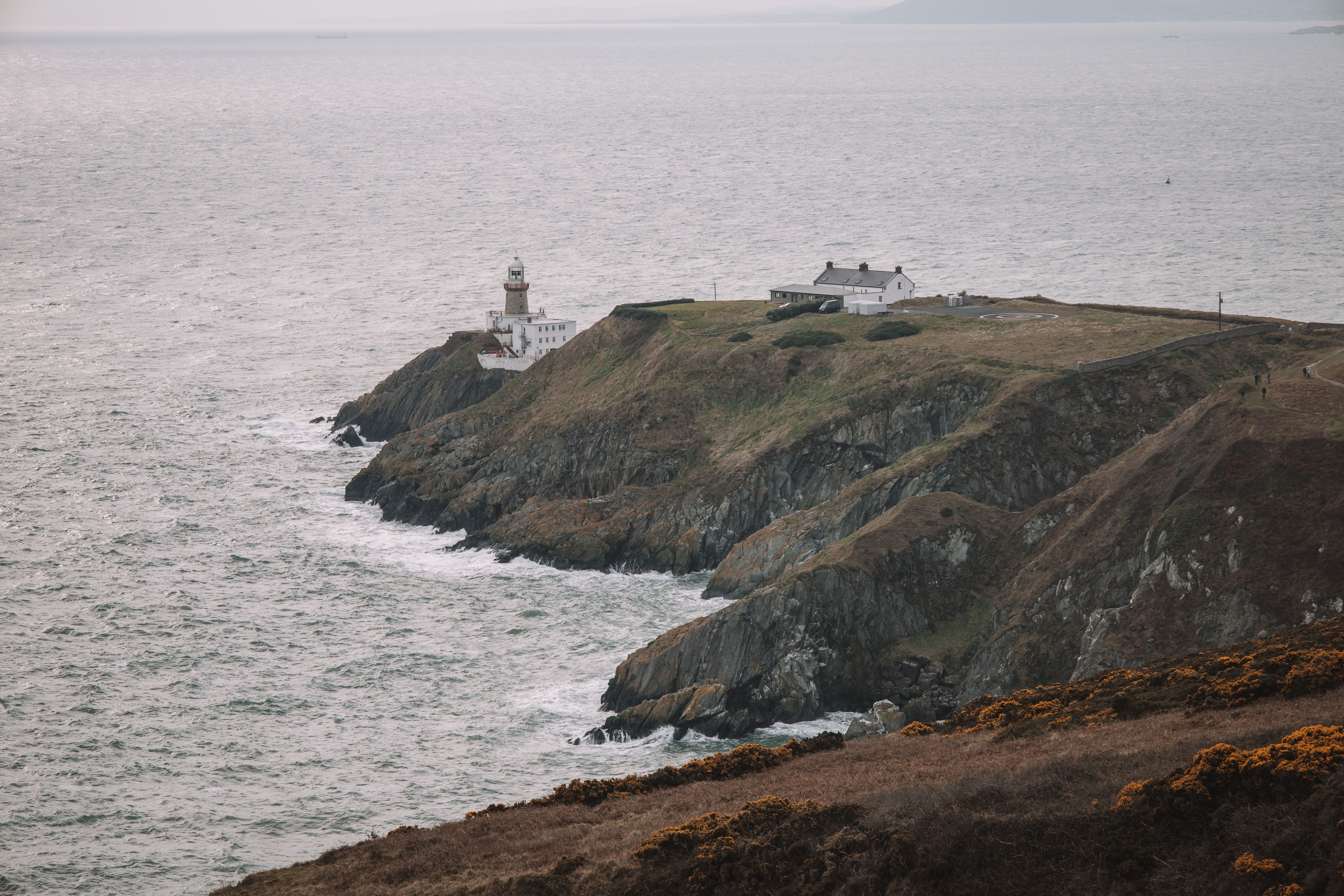 Baily Lighthouse, Howth Head, Dublin, Ireland · Free Stock Photo