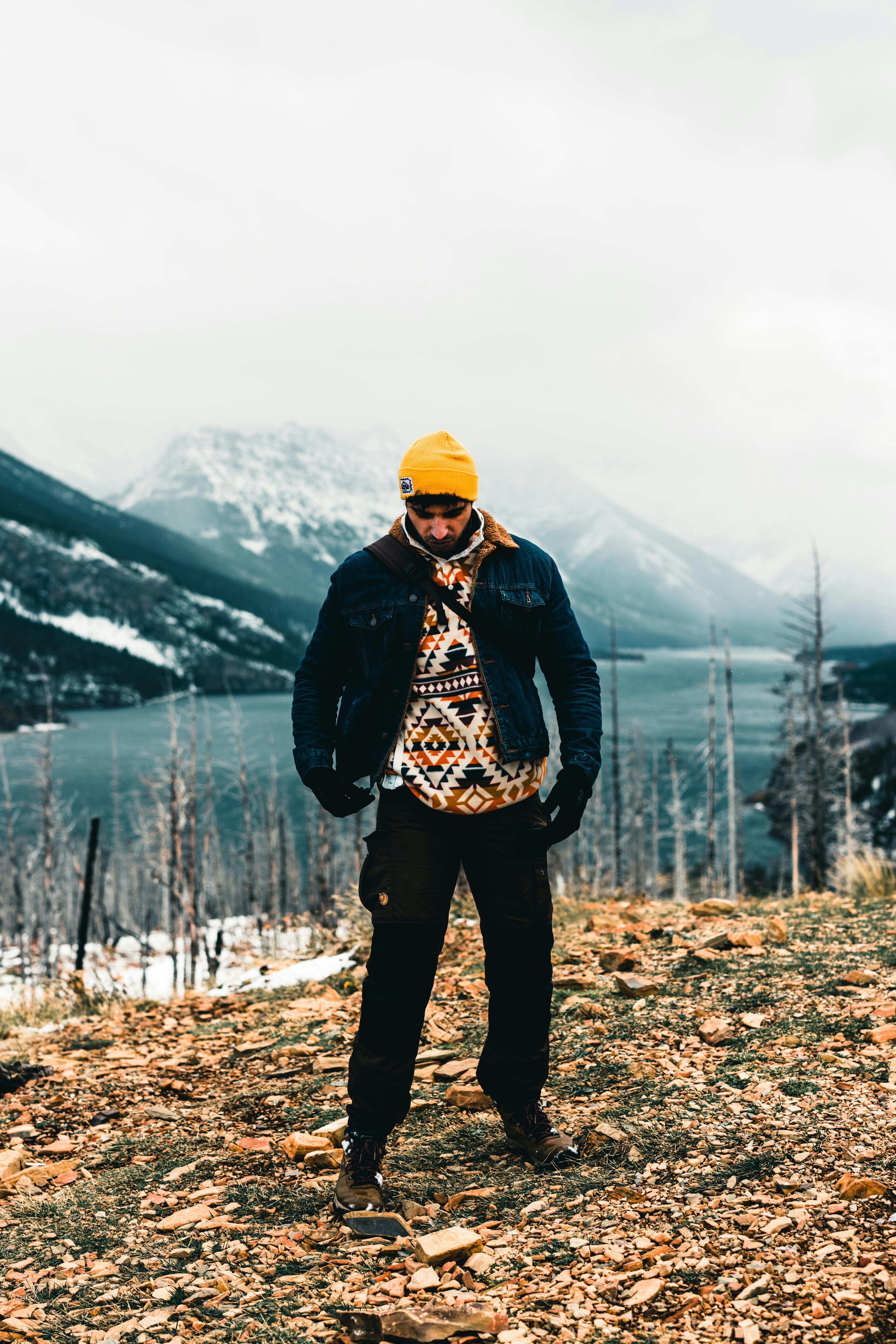 Pic Of An Adventurous Man Wearing Adventurous Clothing In A Forest ...