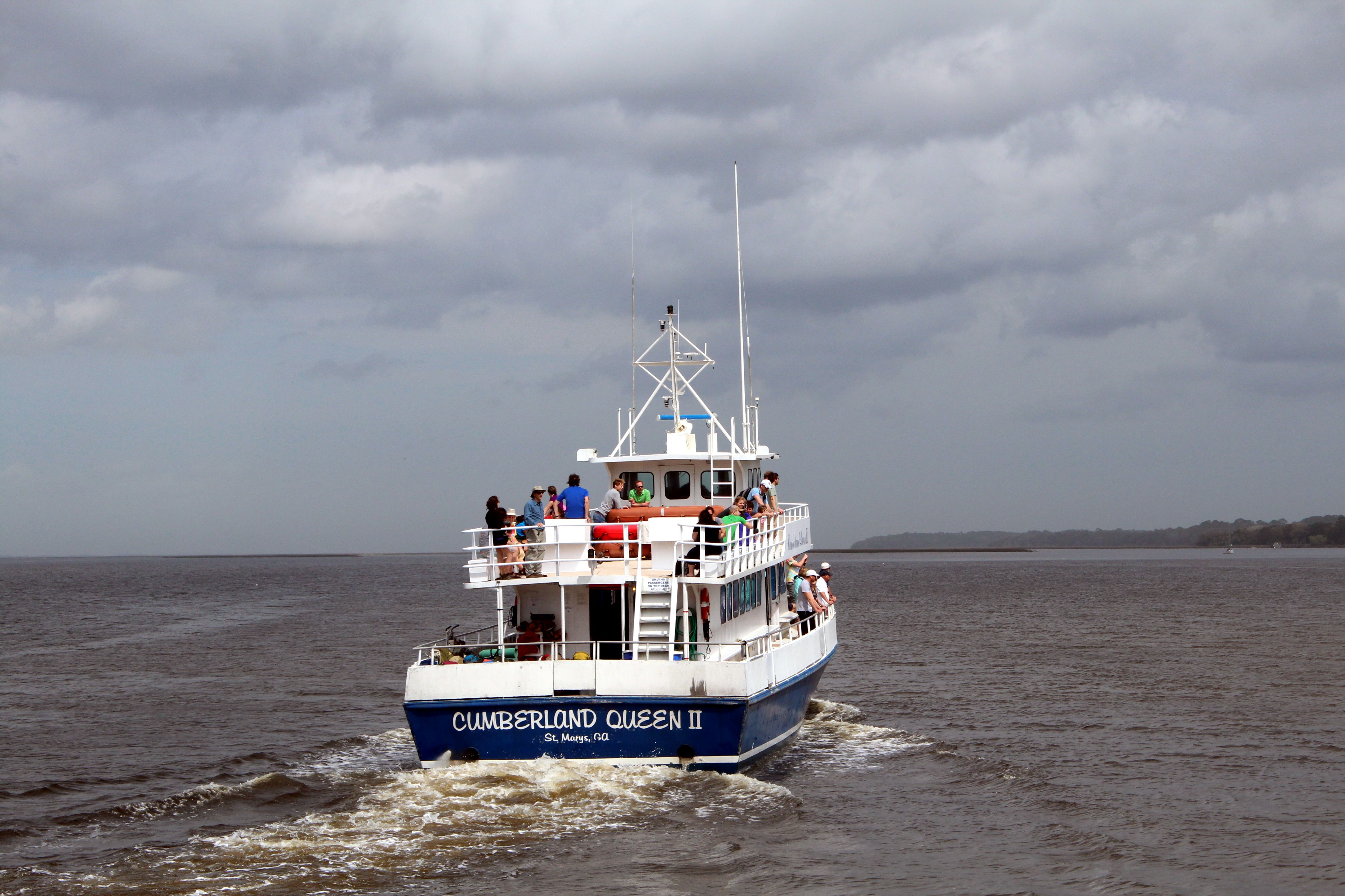 Ferry Swimming on a Water · Free Stock Photo