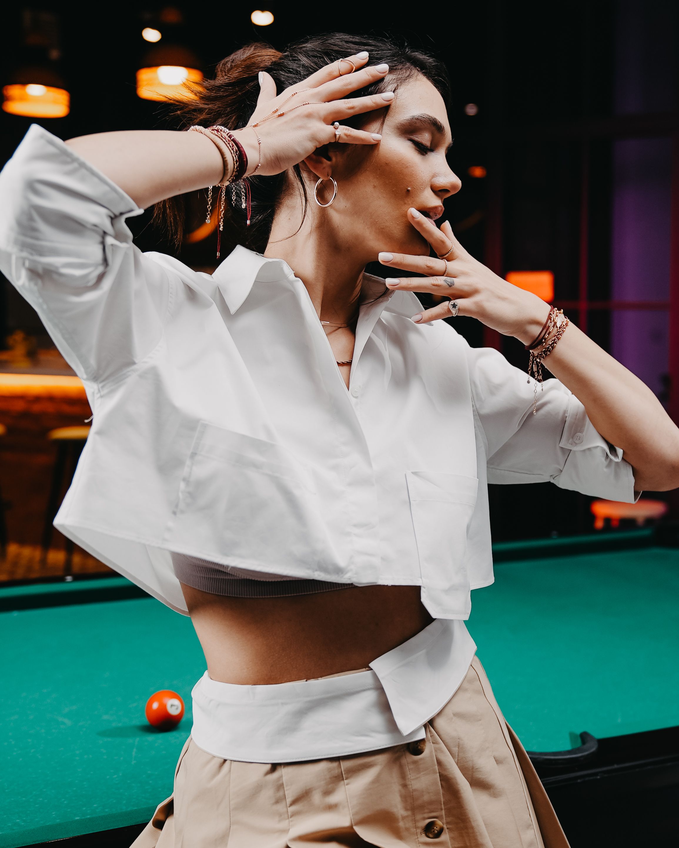 Woman in Crop Top · Free Stock Photo
