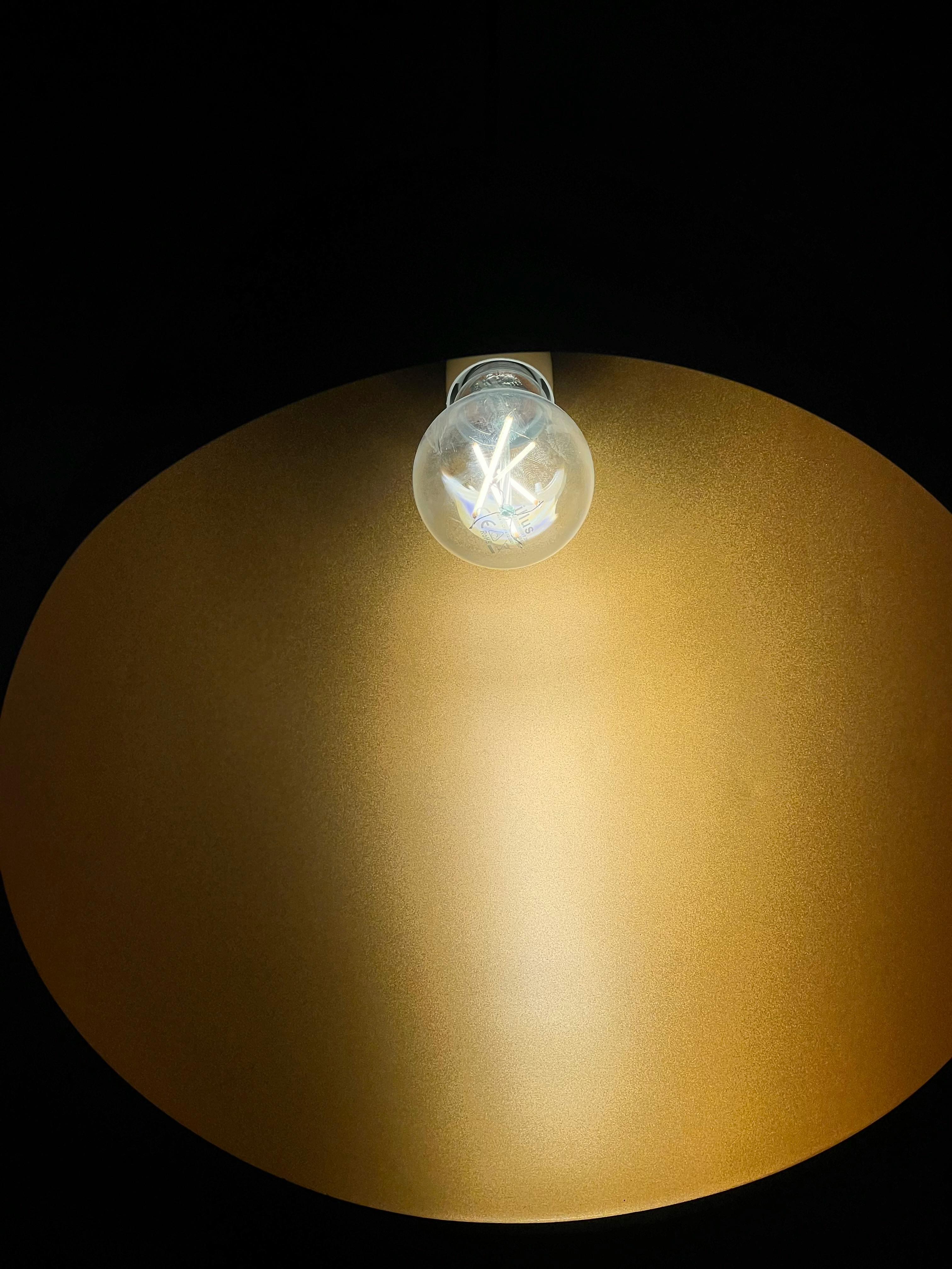 Lightbulb in Lamp · Free Stock Photo
