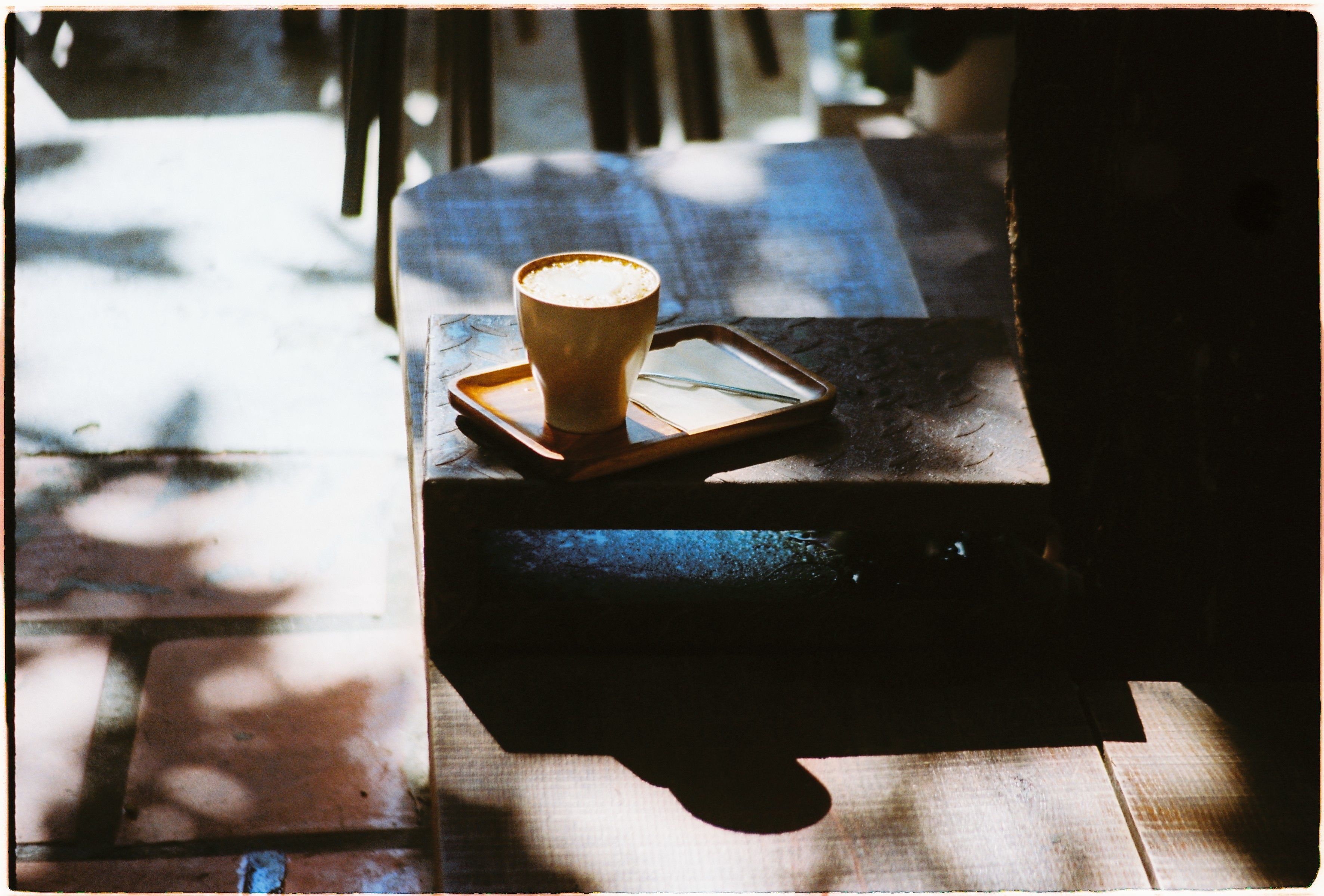 Tray with Coffee Waiting on the Porch · Free Stock Photo