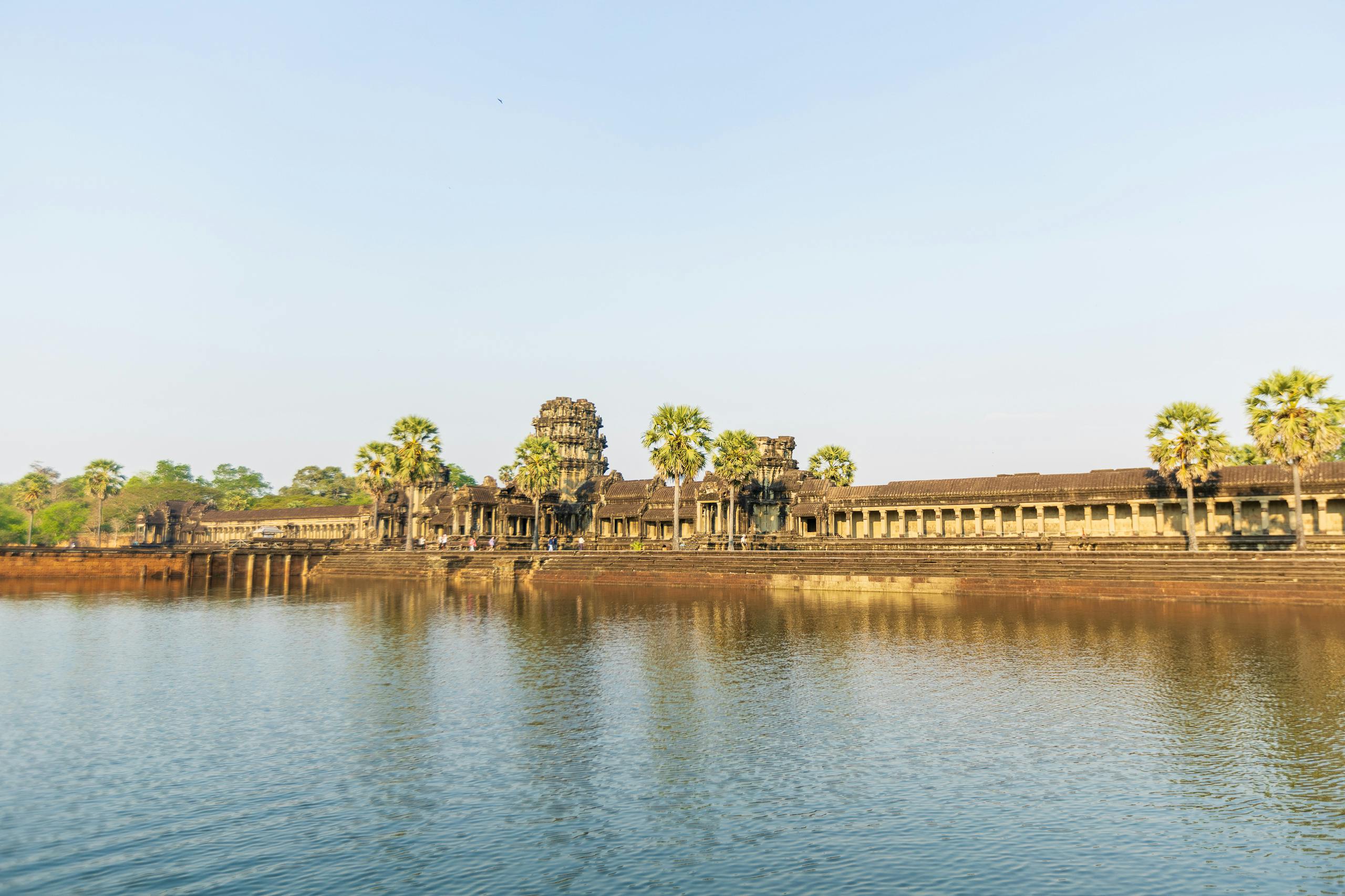 Angkor Wat Under Blue Sky · Free Stock Photo