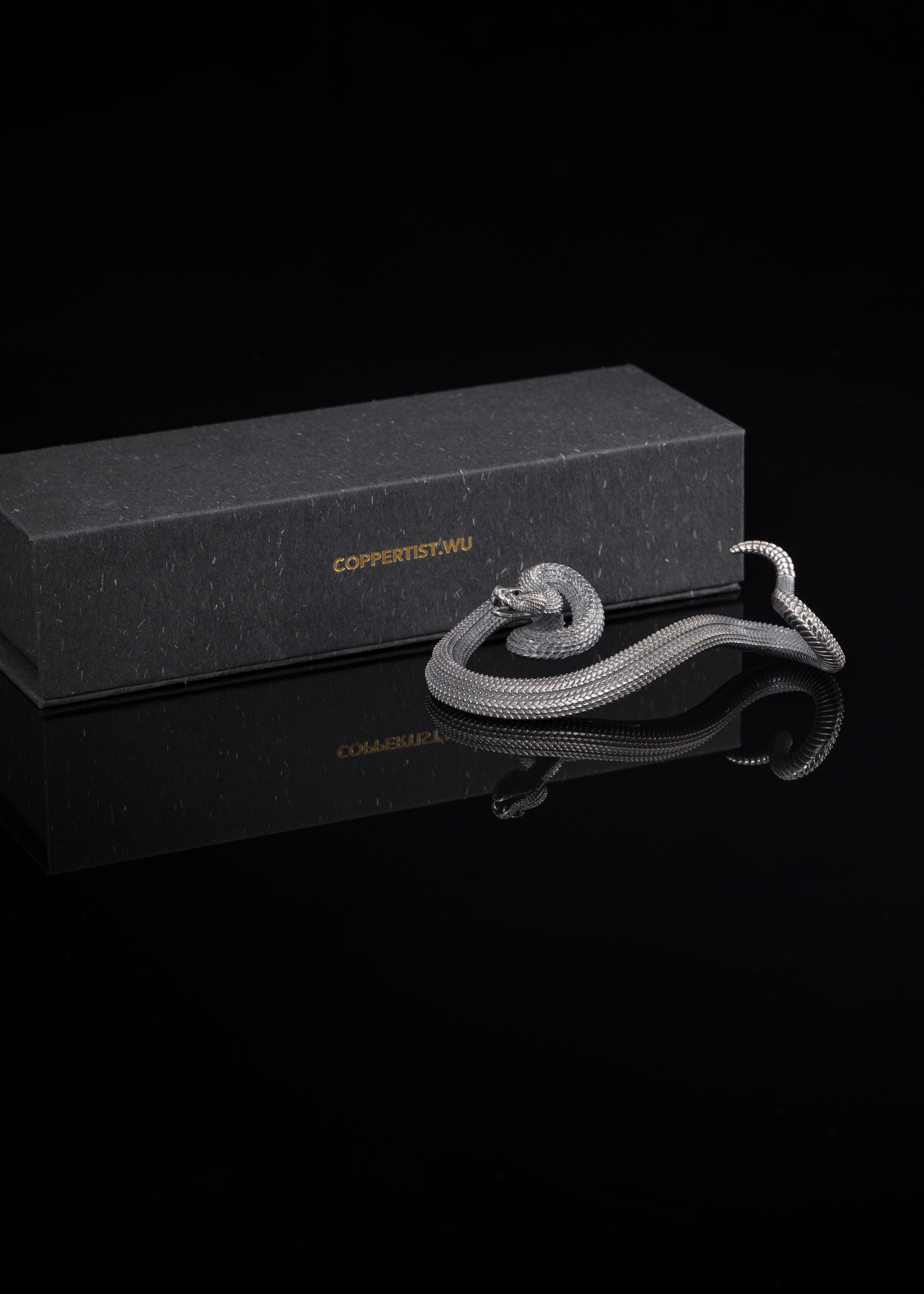 Silver, Handmade Snake · Free Stock Photo