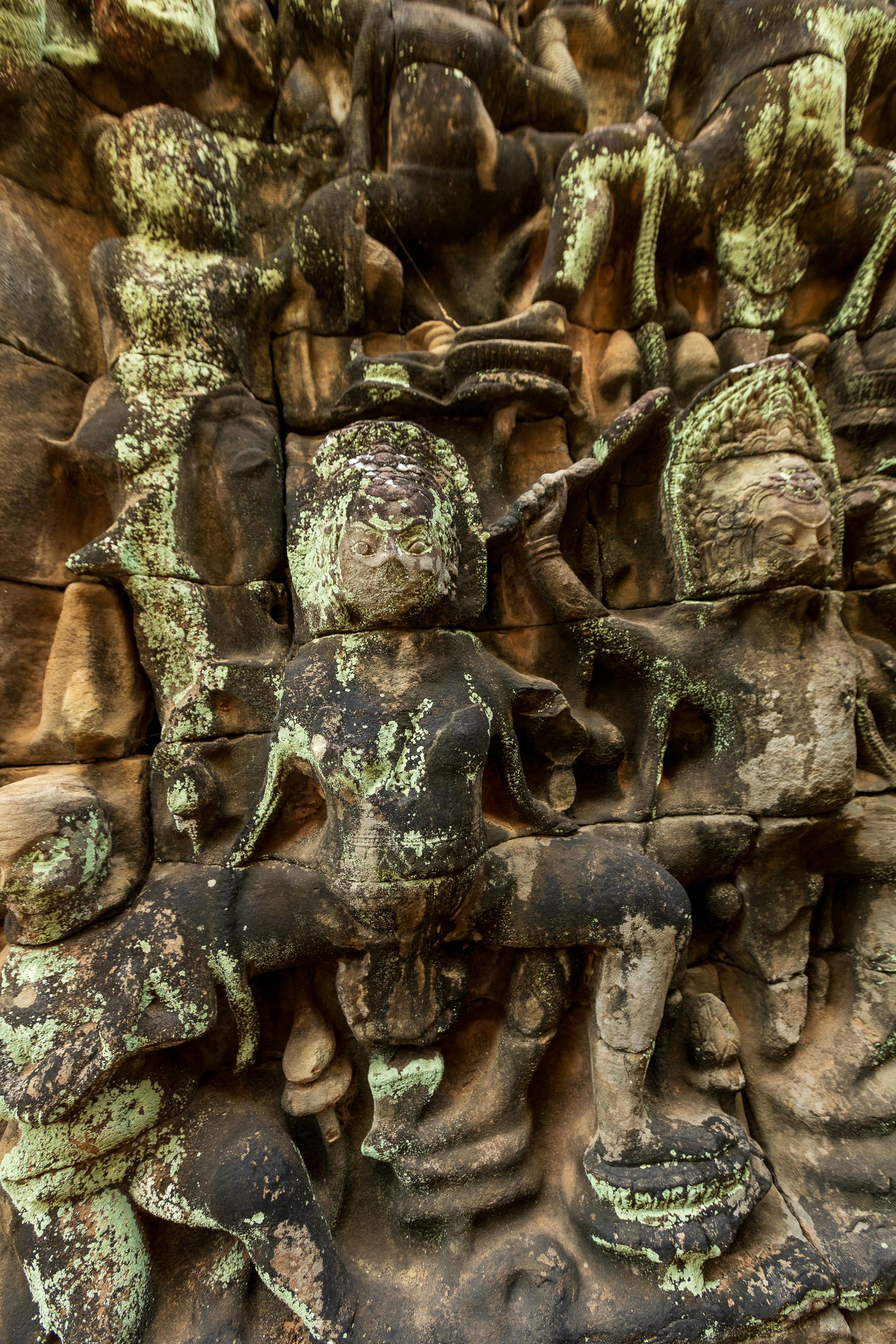 Temple Stone Carvings · Free Stock Photo