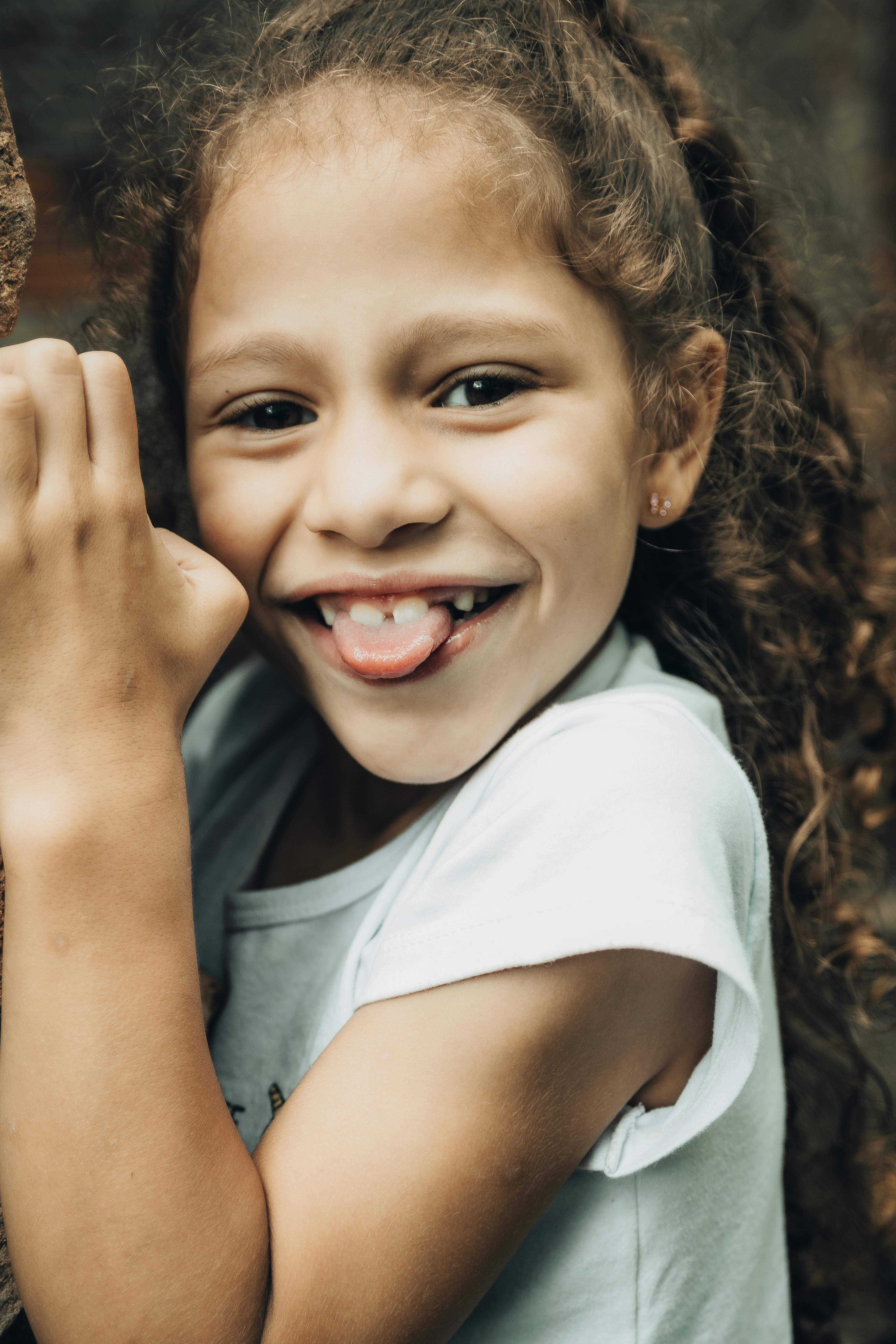Child Goofing around · Free Stock Photo