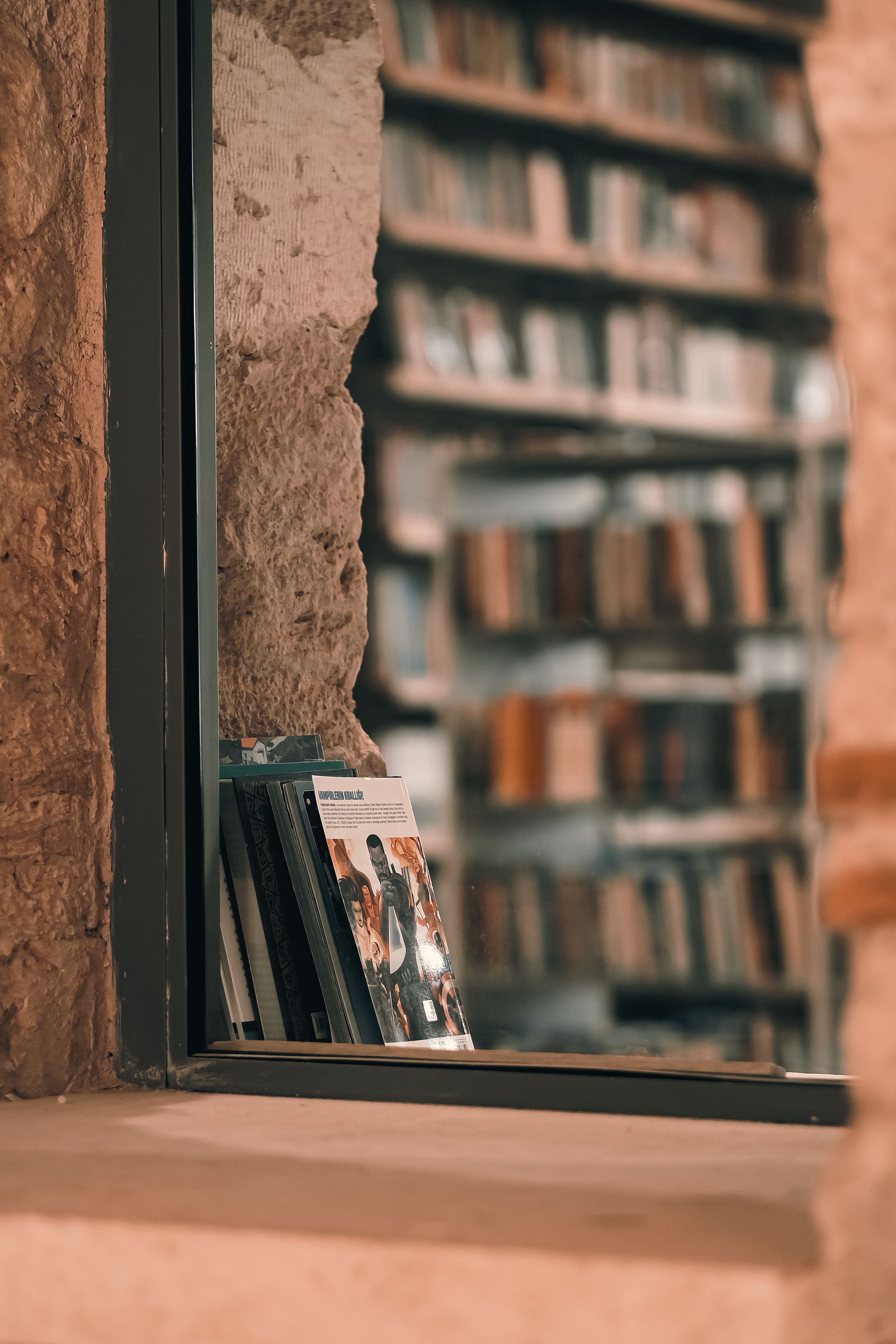 Books on a Window Sill · Free Stock Photo