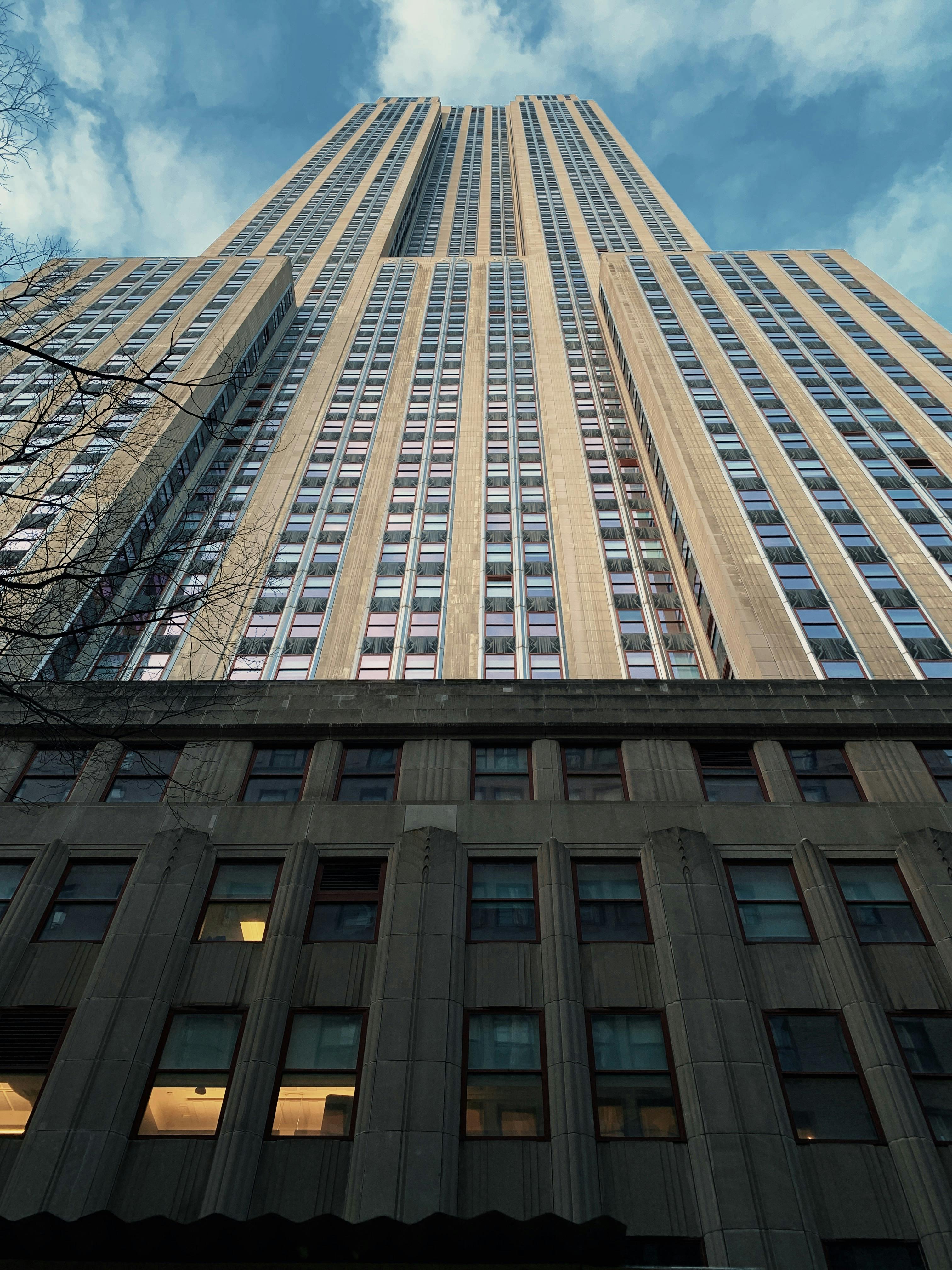 Low Angle Shot of a Skyscraper Complex in Tokyo, Japan · Free Stock Photo