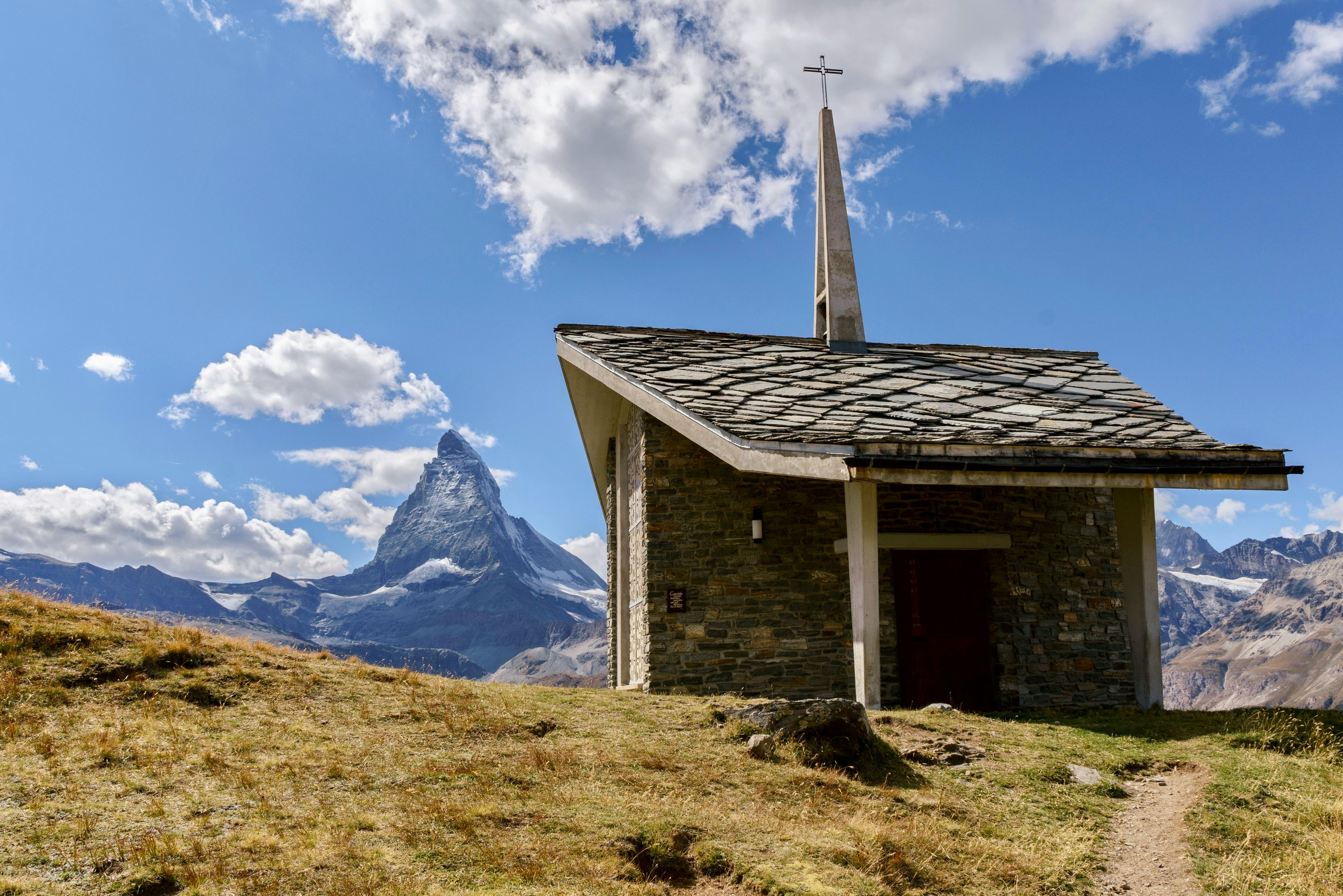 Kapelle Riffelberg, Bruder Klaus, Zermatt, Switzerland · Free Stock Photo