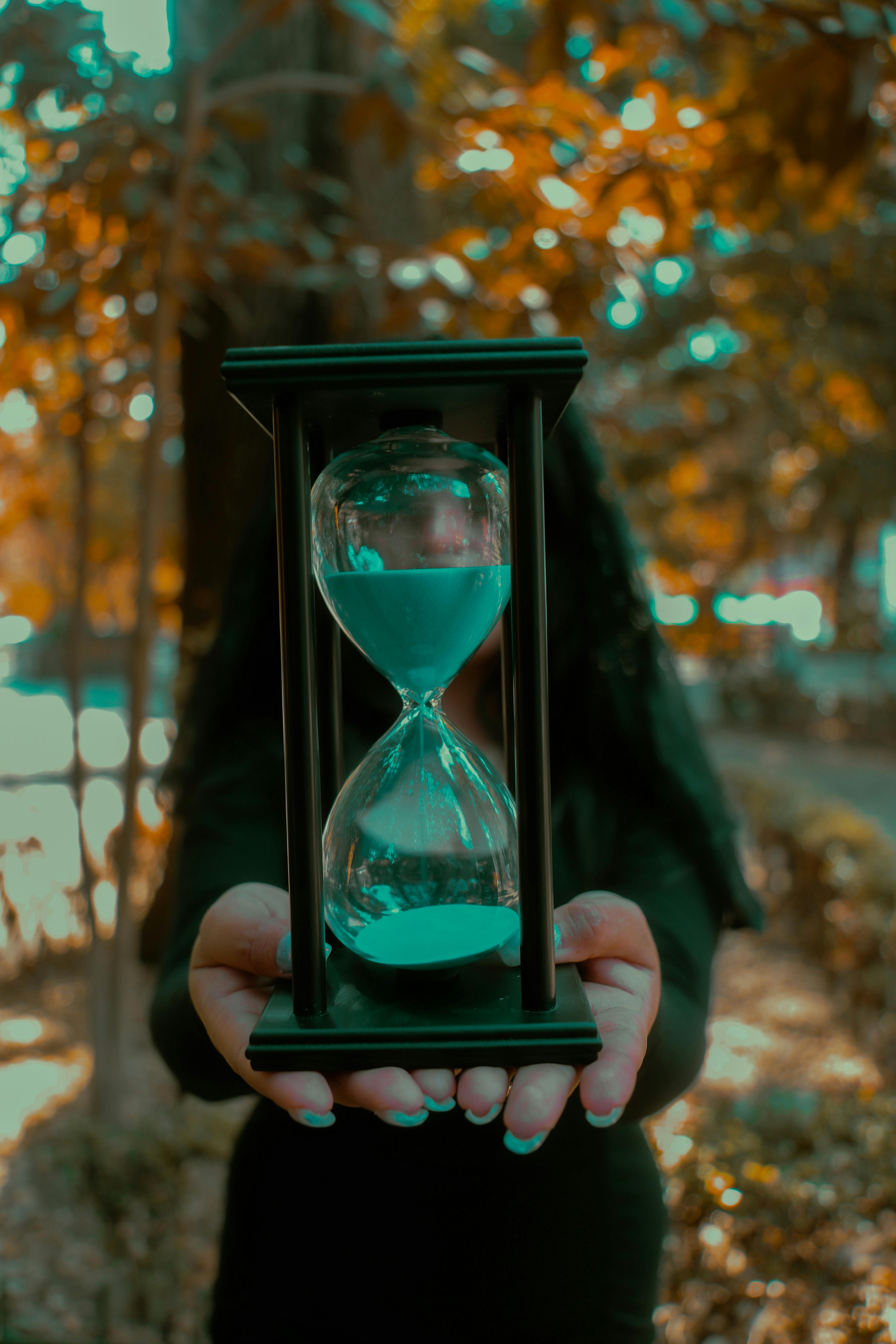 Hourglass Or Scales Showing Balance And Life Photos, Download The BEST ...