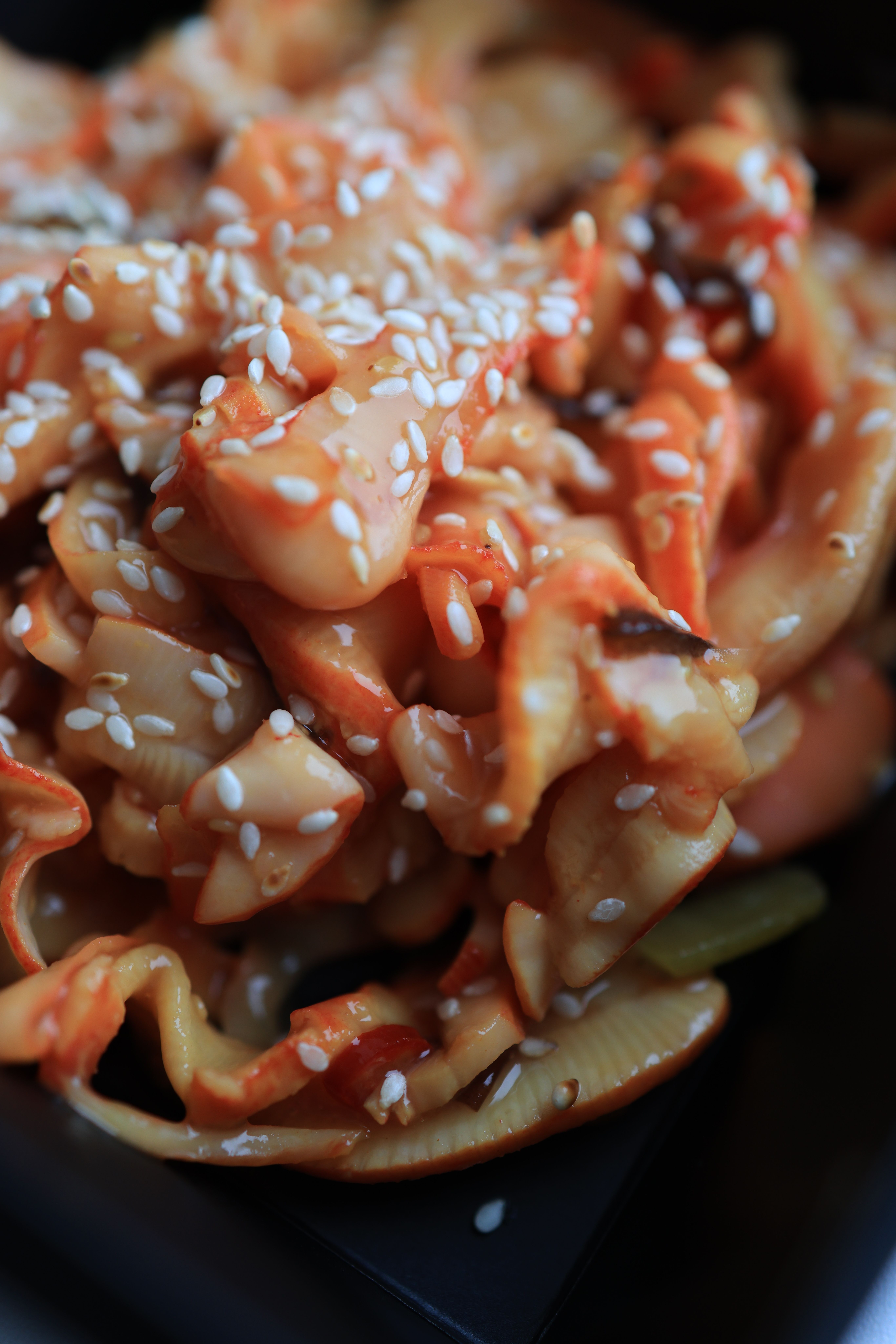 Octopus with Sesame Seeds · Free Stock Photo