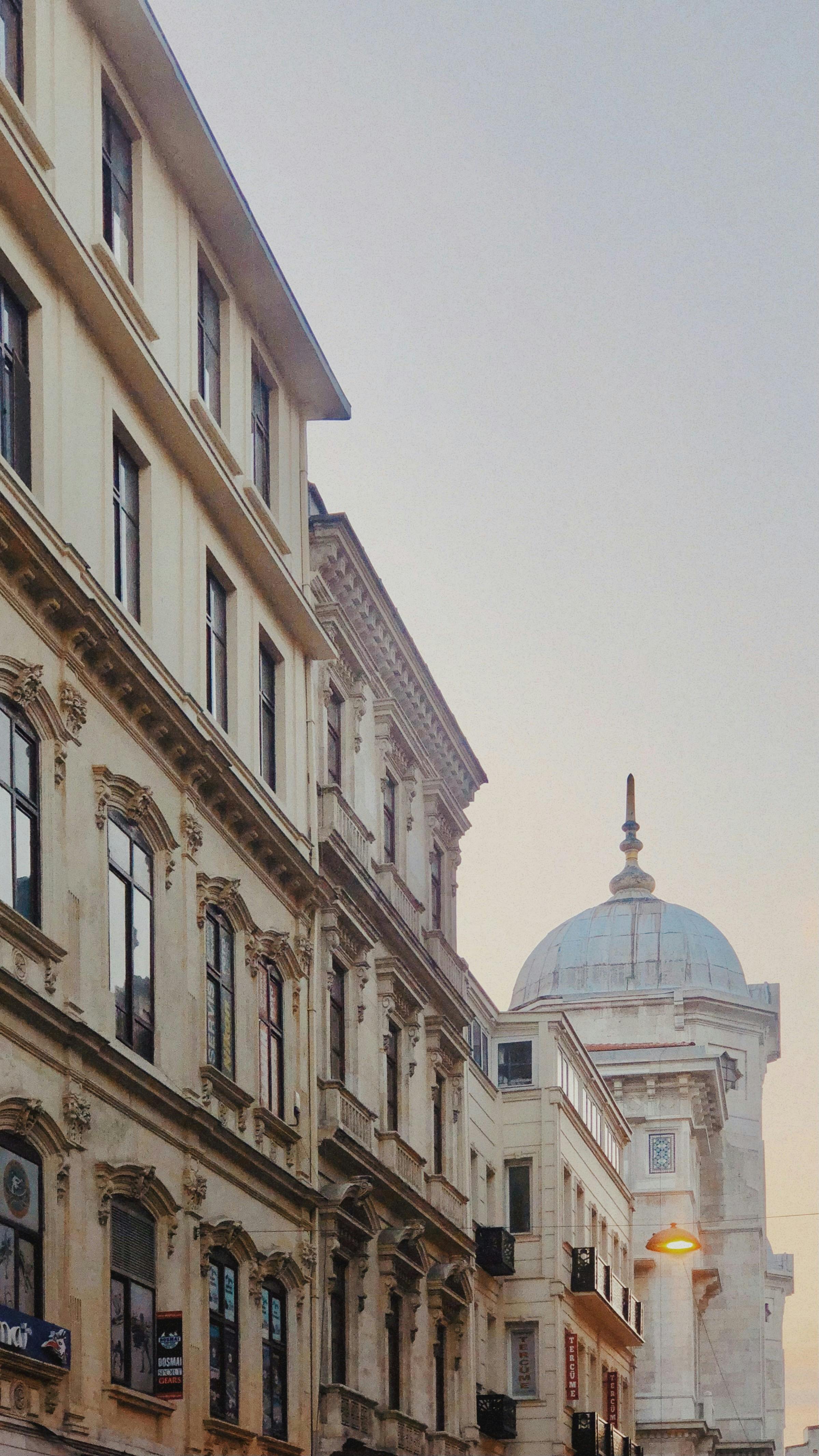 Neoclassical Building Facade · Free Stock Photo