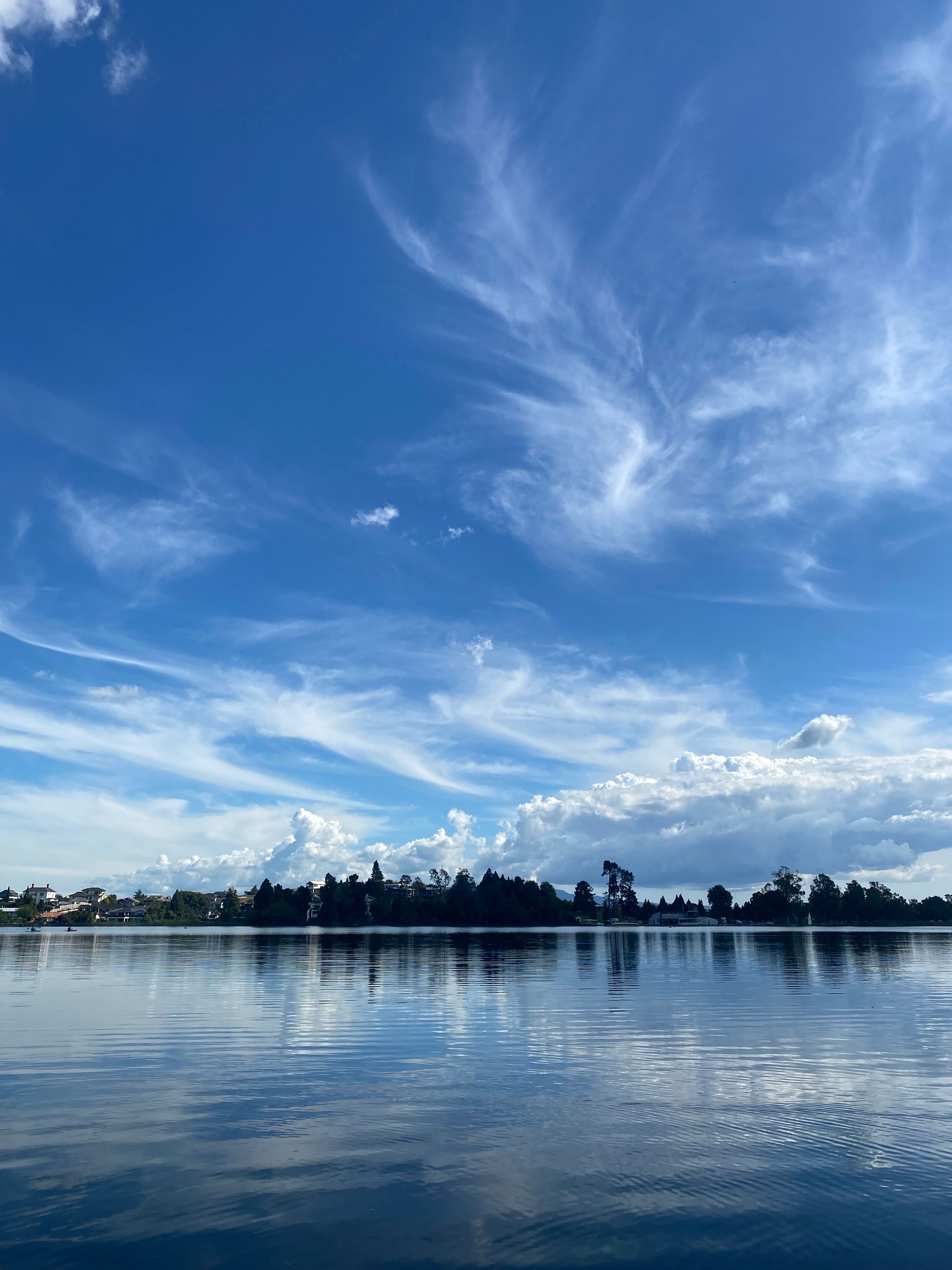 Blue Sky over Lake · Free Stock Photo