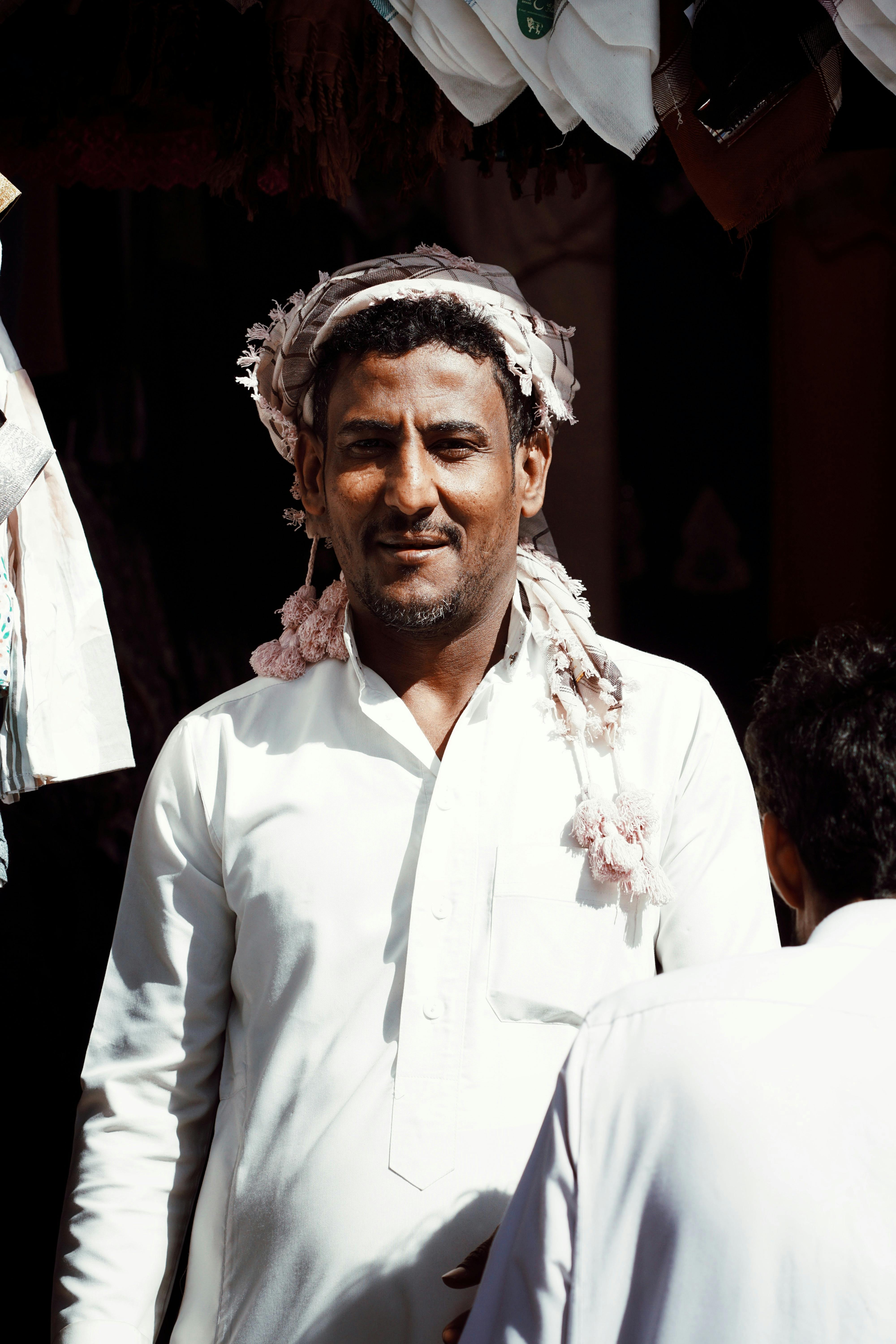Portrait of Man in Traditional Clothing · Free Stock Photo