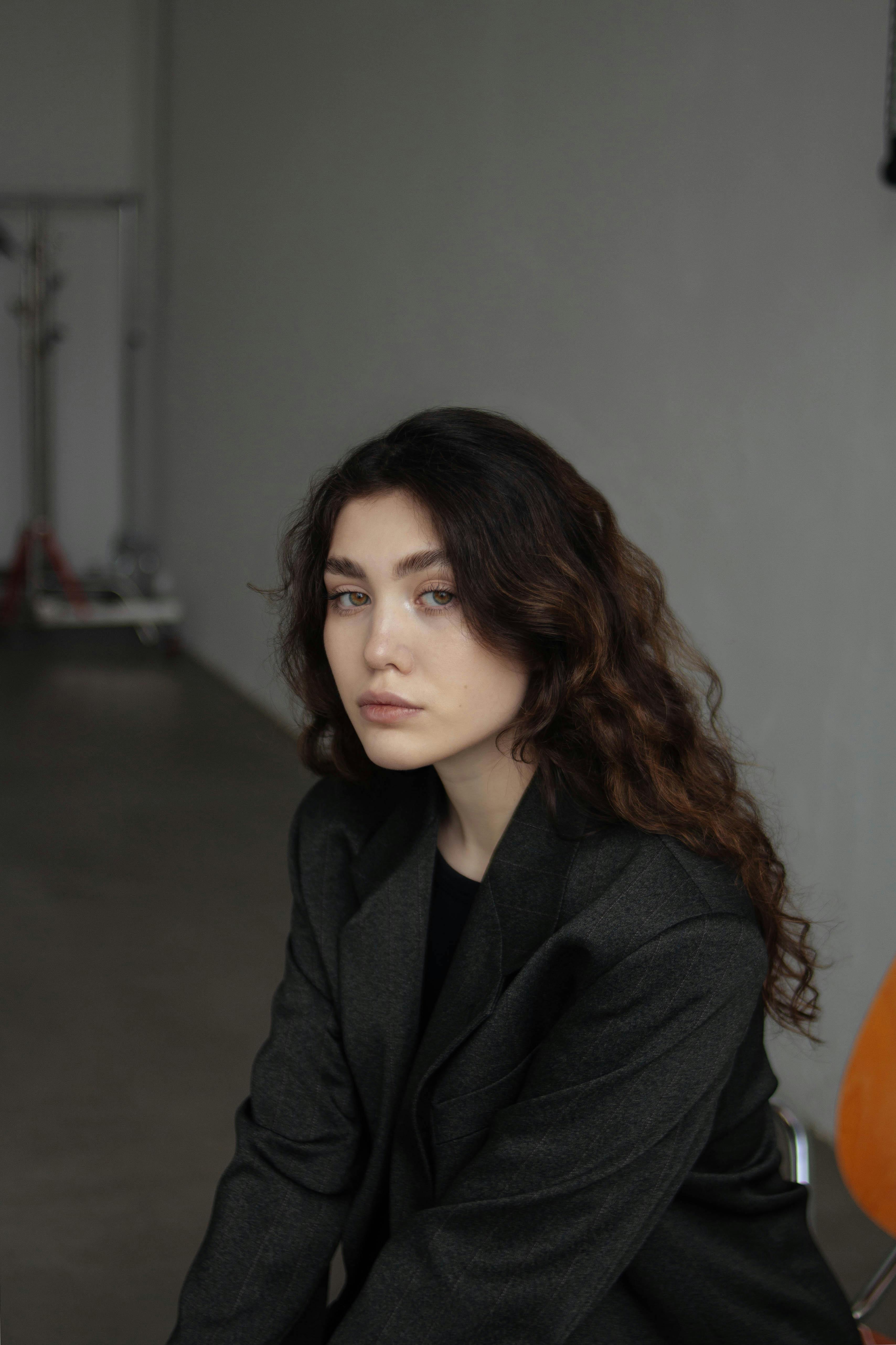 Woman with Transparent Umbrella · Free Stock Photo
