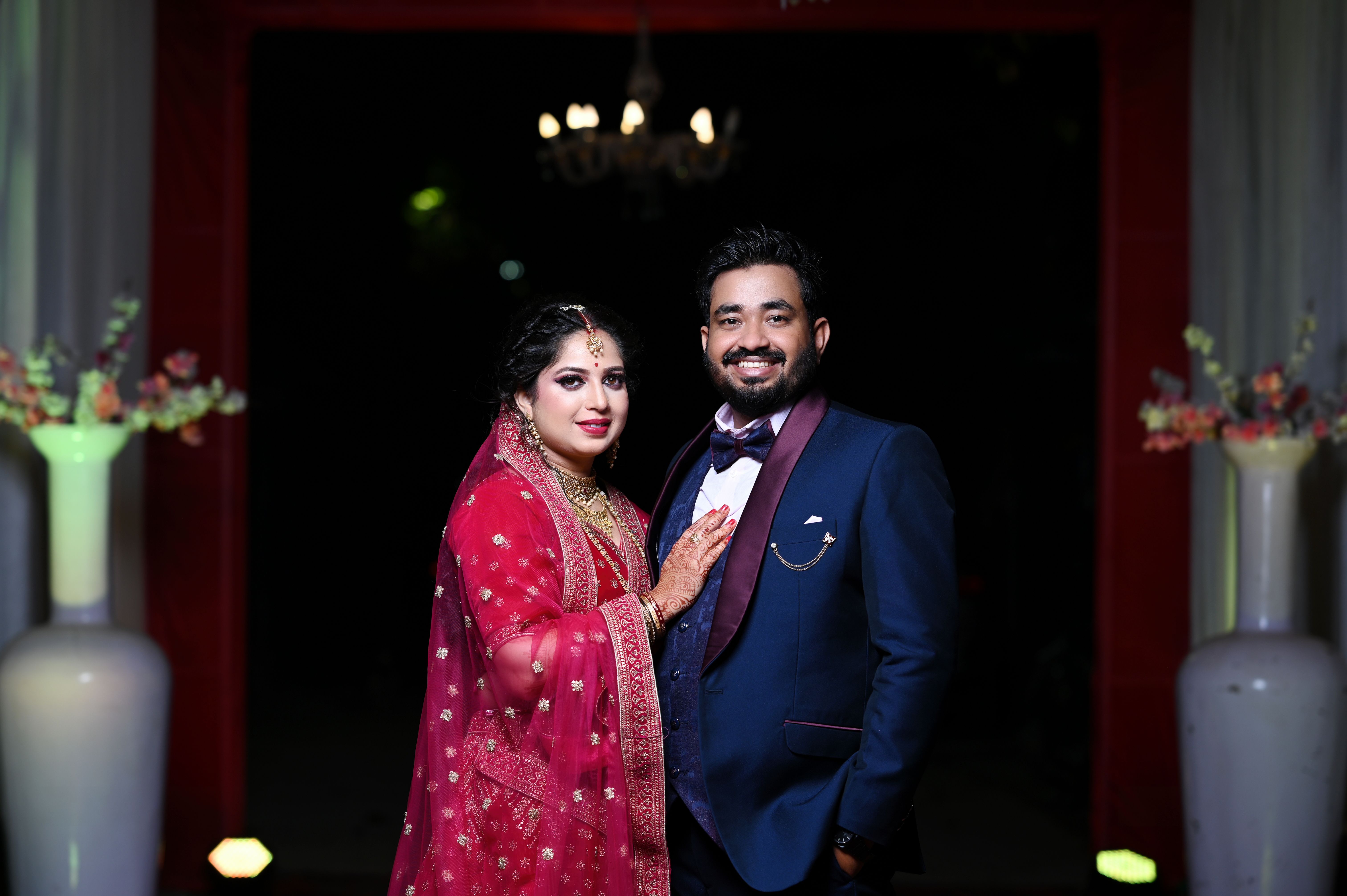 Bride and Groom in Traditional Clothing · Free Stock Photo