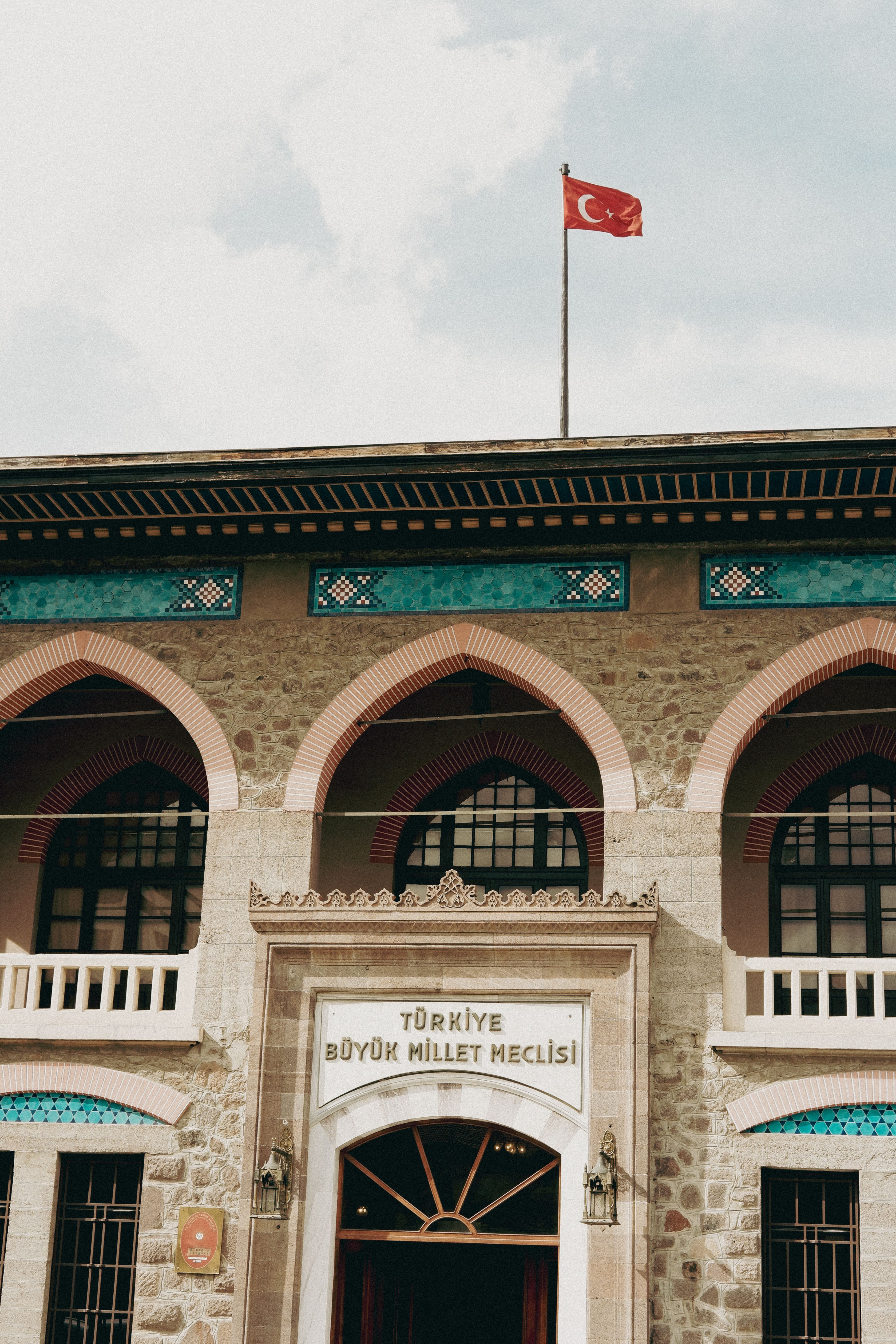 Facade of the Republic Museum in Ankara, Turkey · Free Stock Photo
