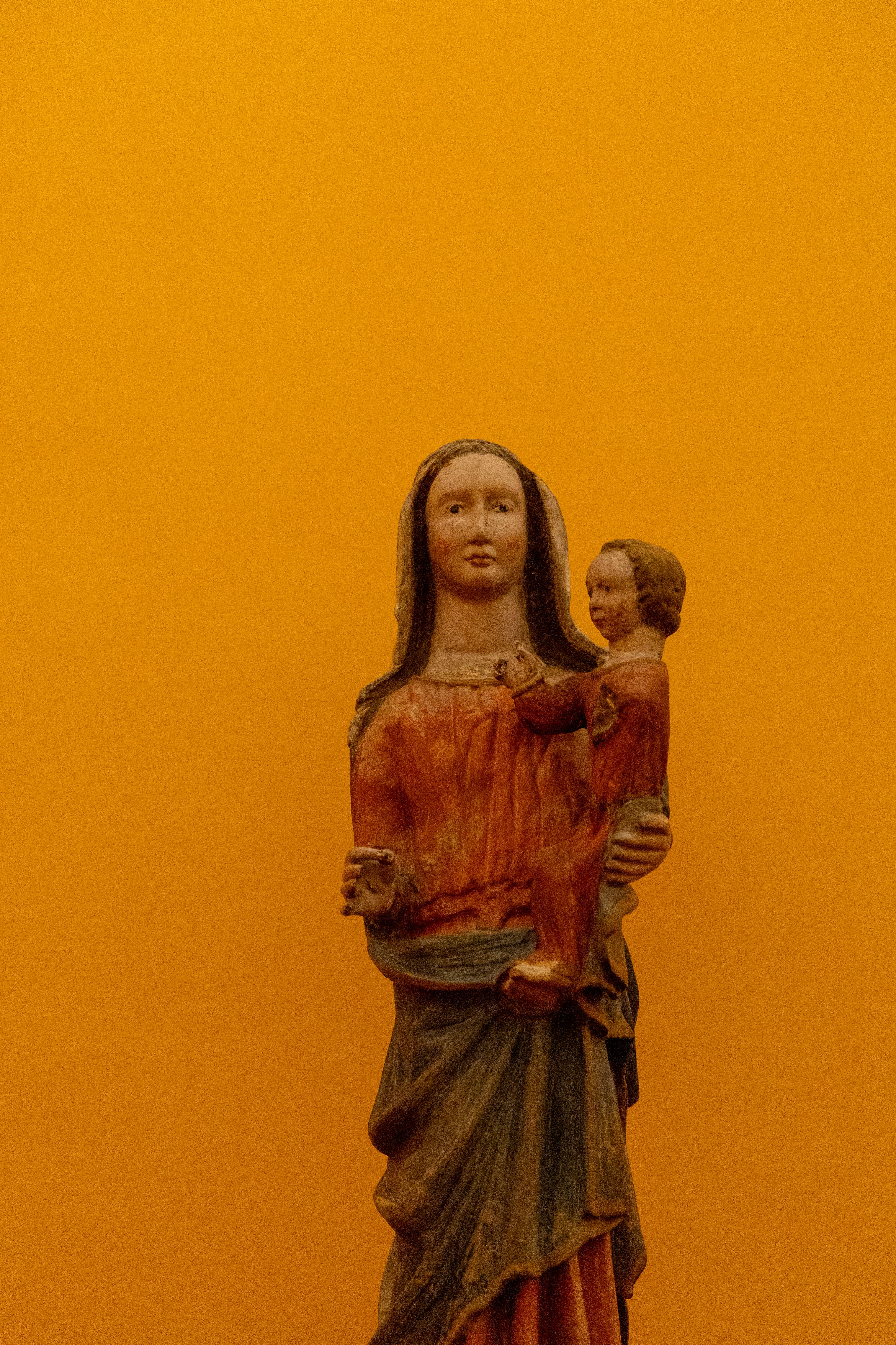 Statue of Virgin Mary, Saint Joseph and Baby Jesus · Free Stock Photo