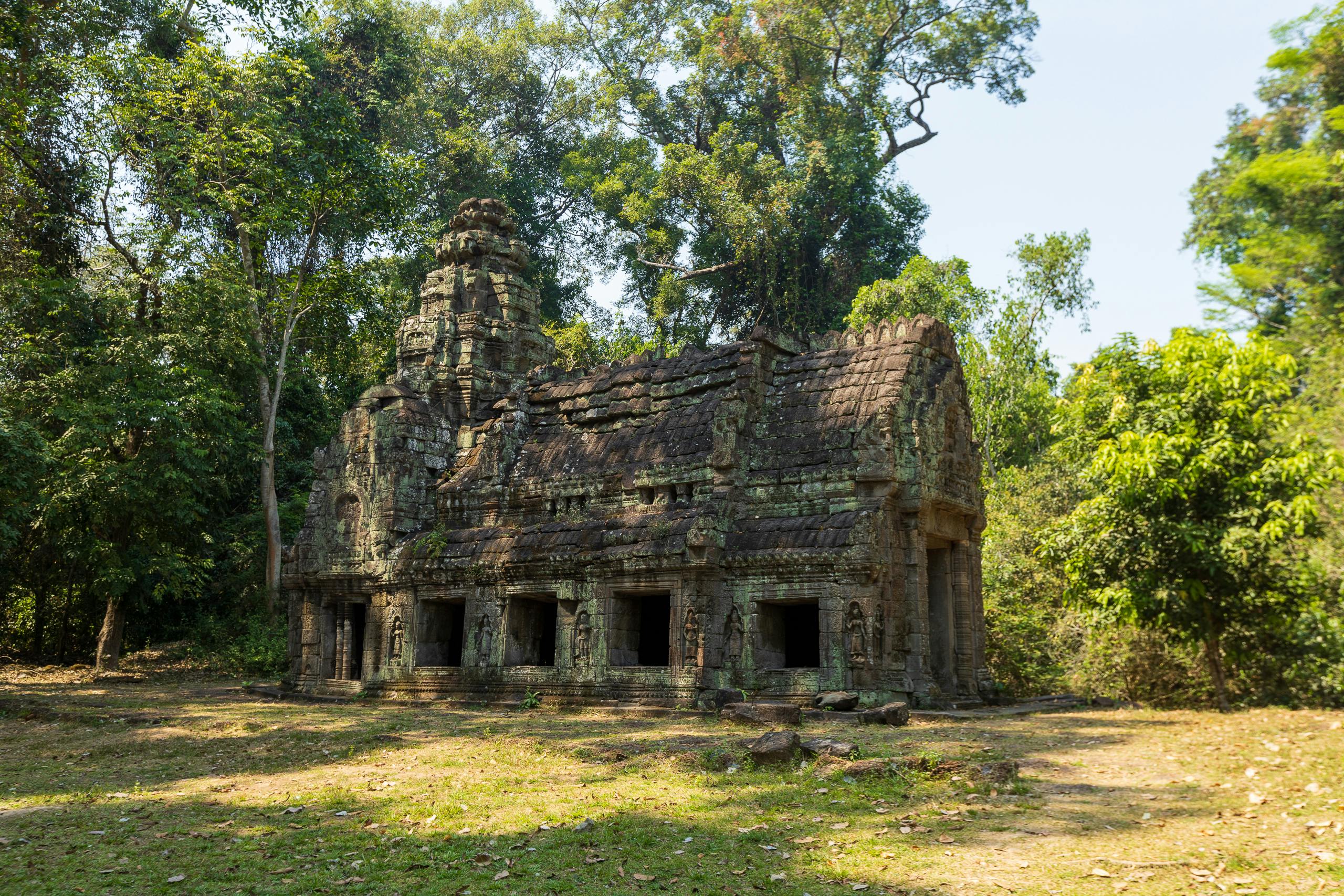 Angkor Wat Under Blue Sky · Free Stock Photo