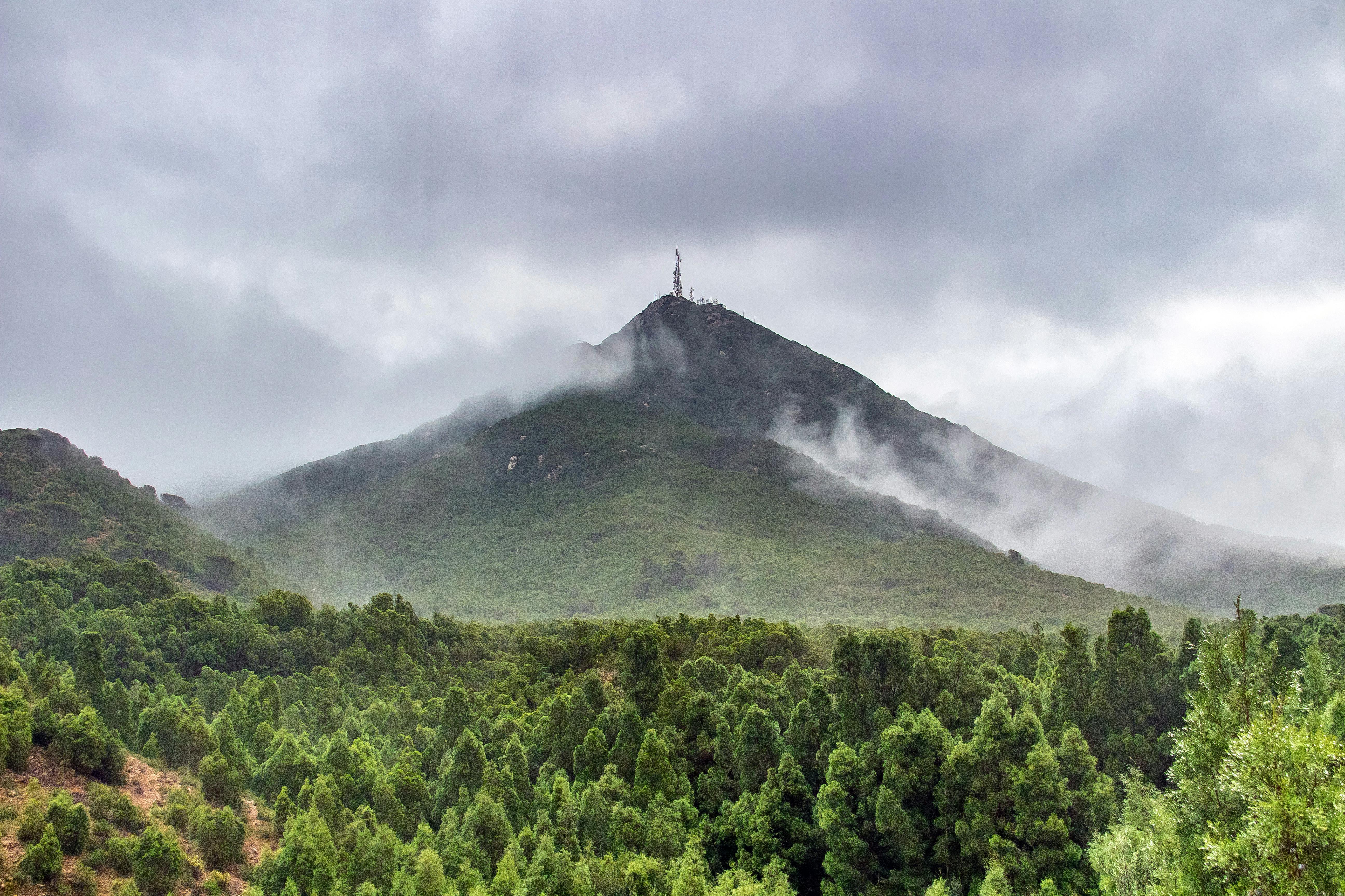 Water Vapor Rising from the Mountain · Free Stock Photo