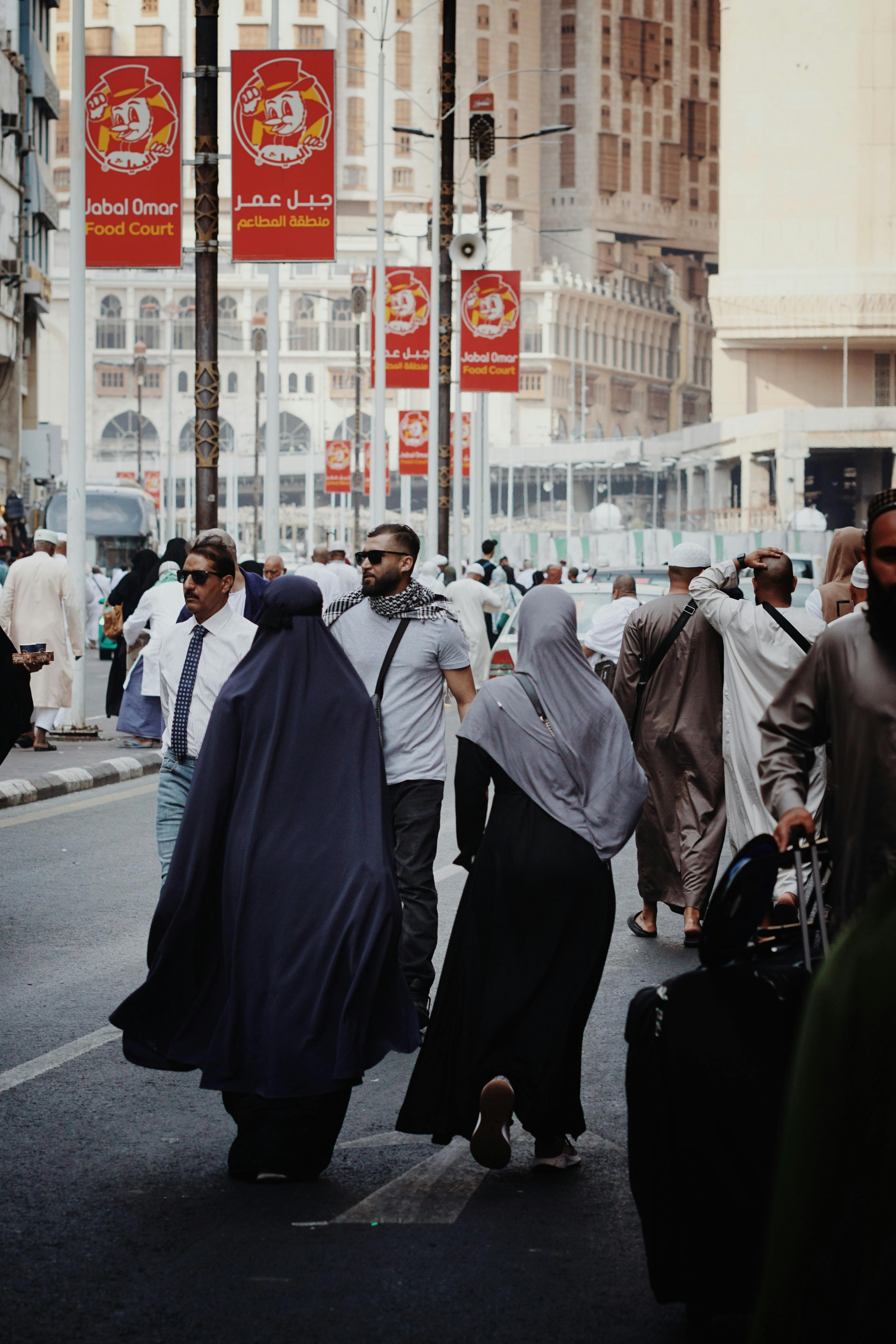 People Walking on Street in City · Free Stock Photo