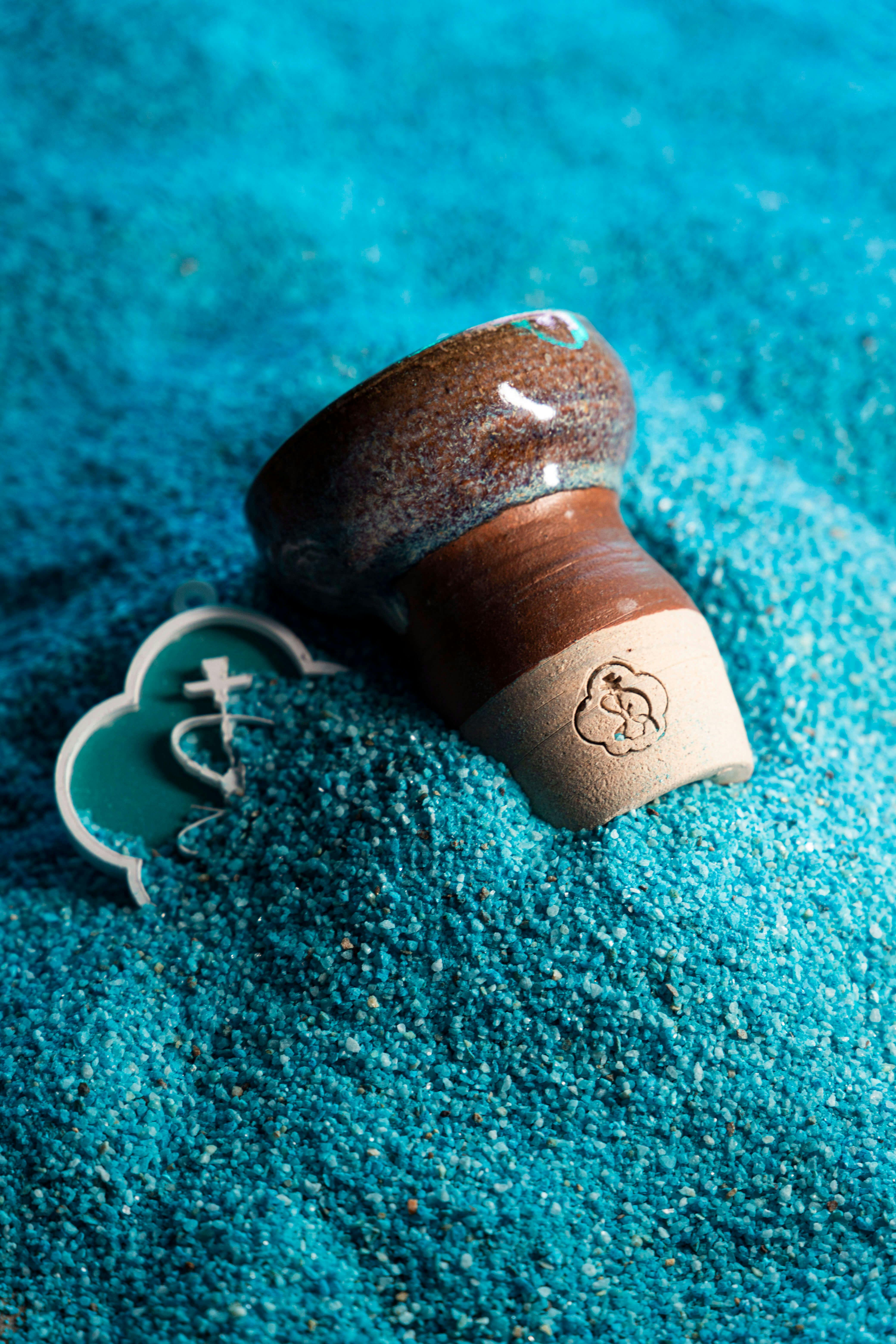 Hookah on Table beside Puff Chairs · Free Stock Photo