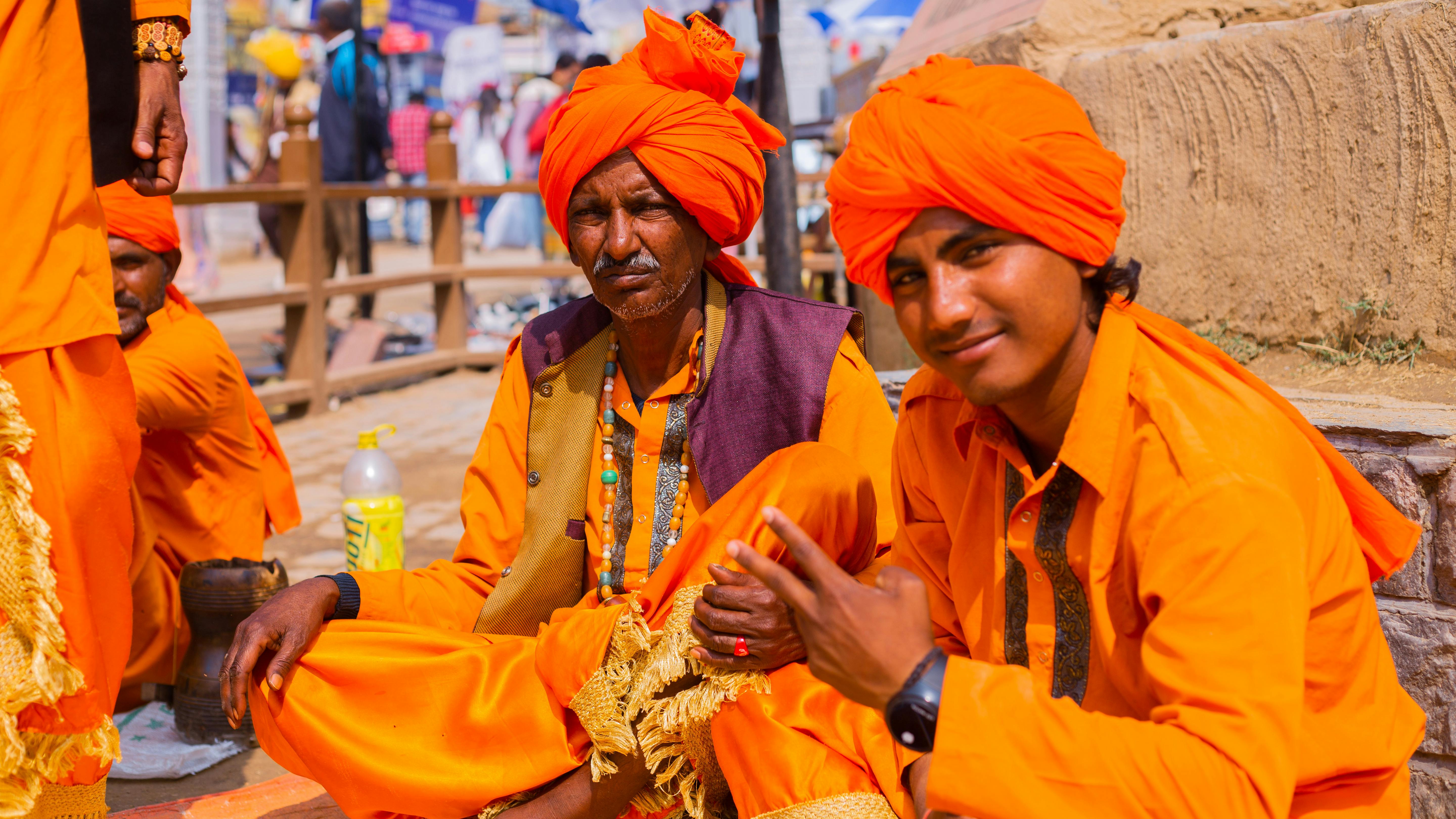 Men in Traditional Clothing · Free Stock Photo