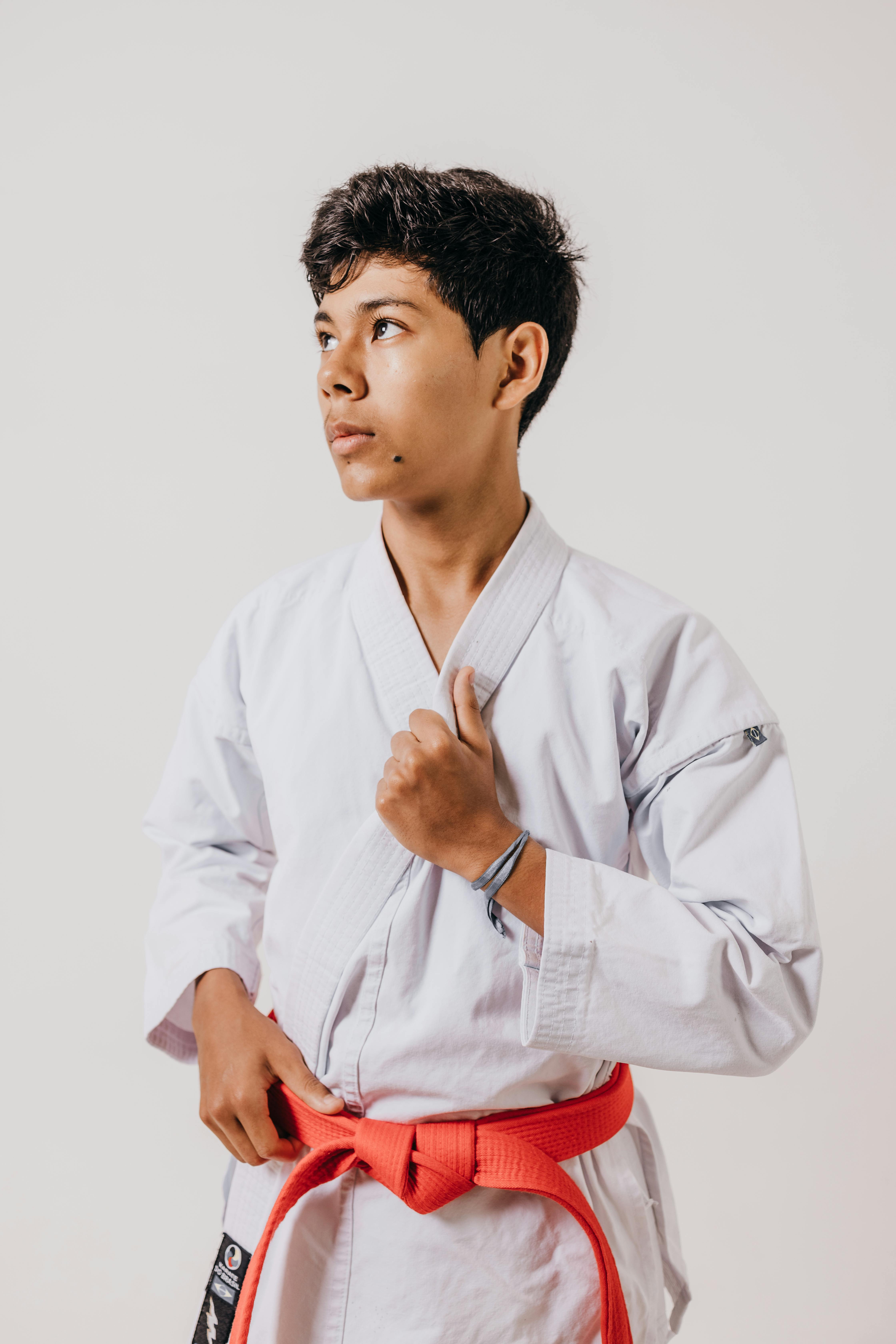 Portrait of a Young Karate Student · Free Stock Photo