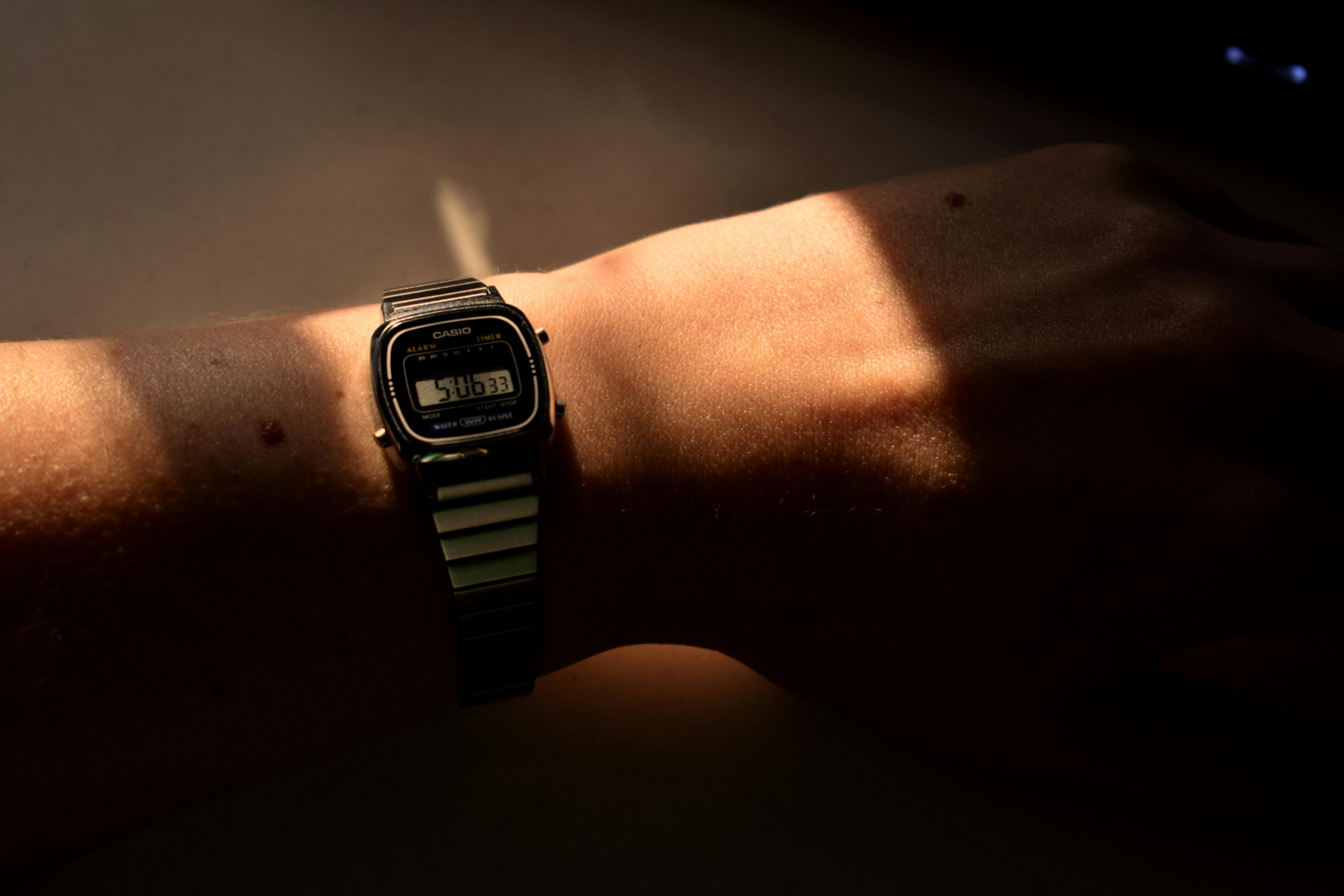 Close up of Man Hand and Watch · Free Stock Photo