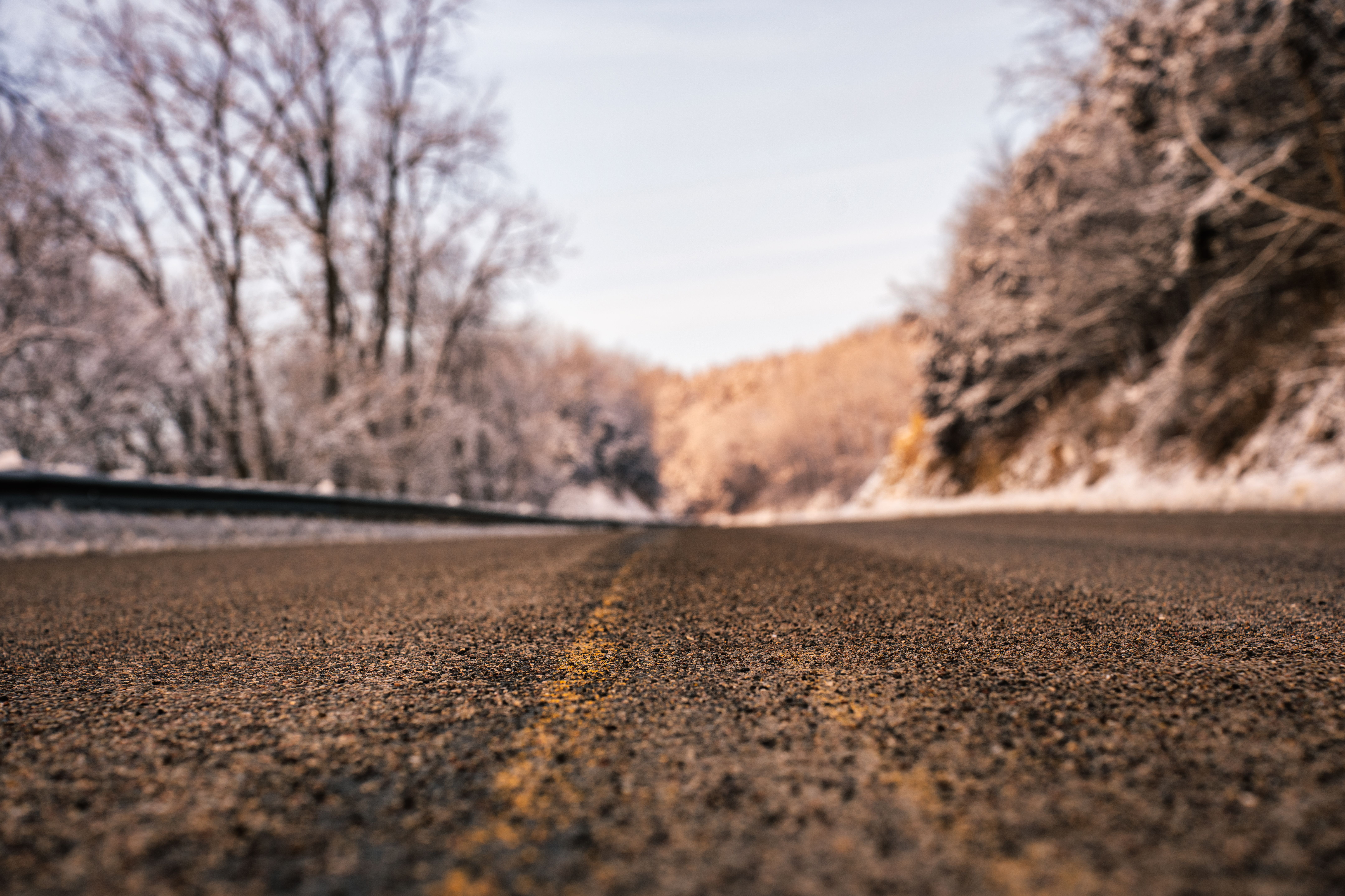 Tarmac Surface in Winter · Free Stock Photo