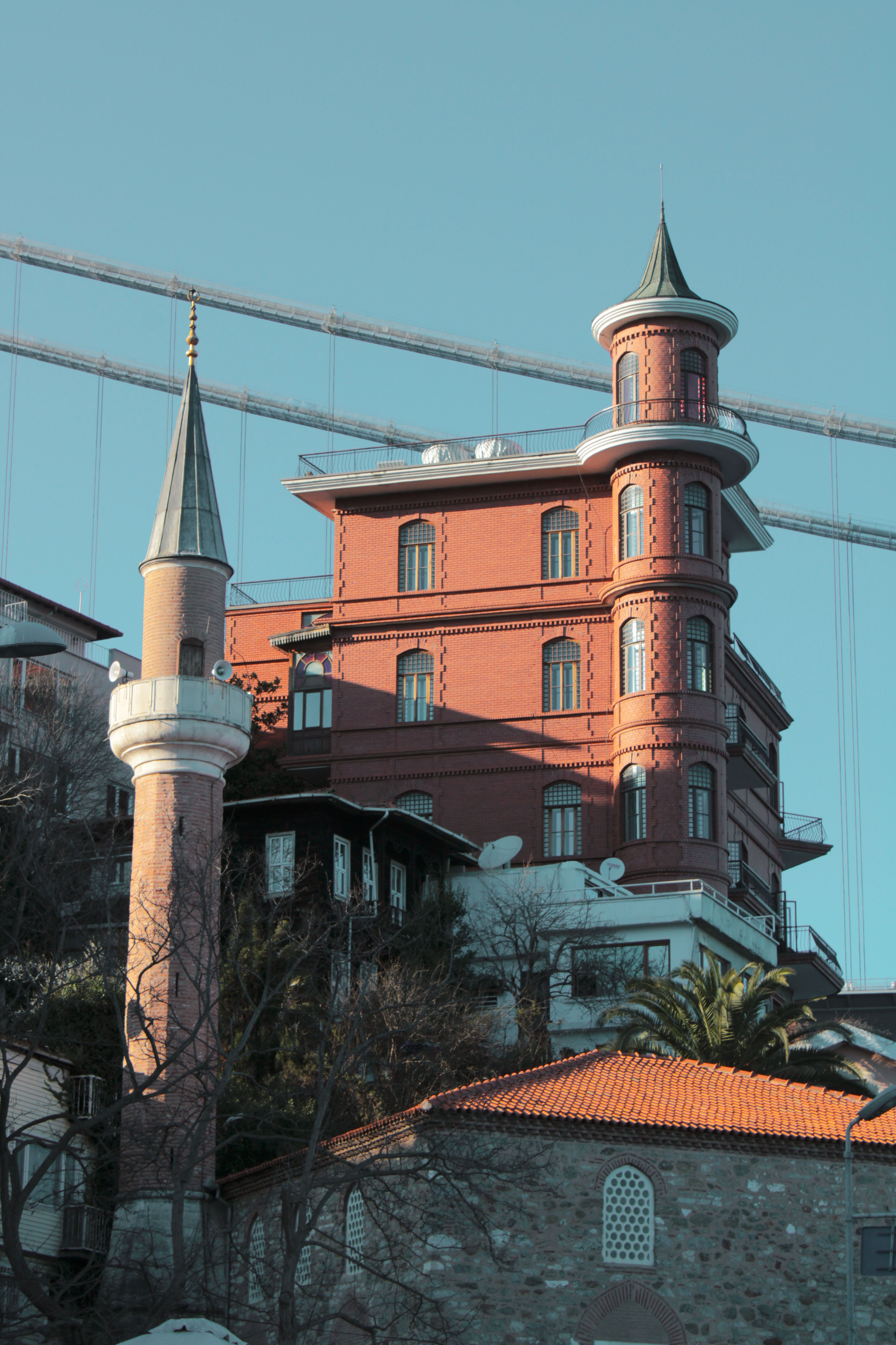 Minaret near Yusuf Ziyat Pasha Mansion · Free Stock Photo