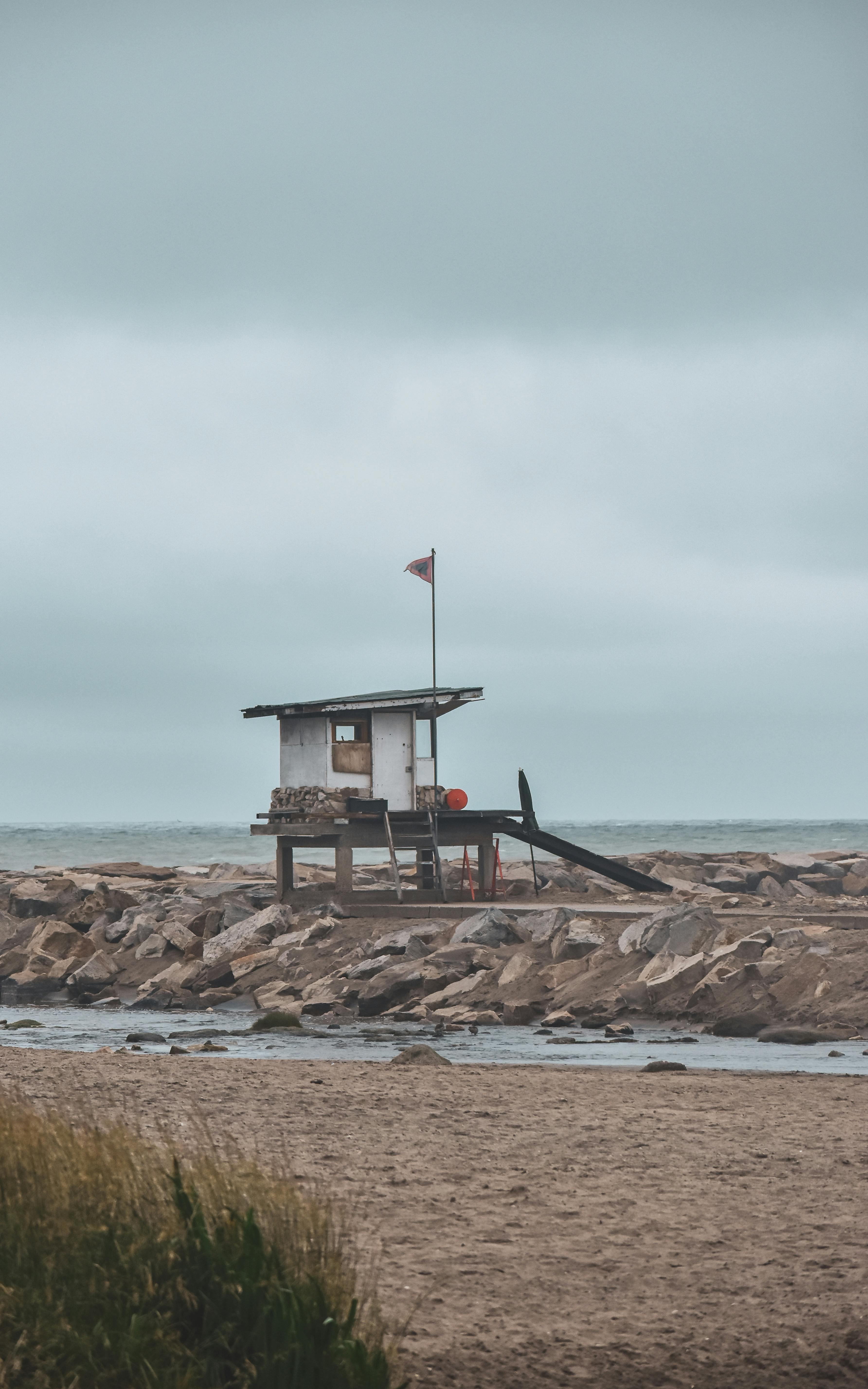 Sea Life Guard on the Beach · Free Stock Photo