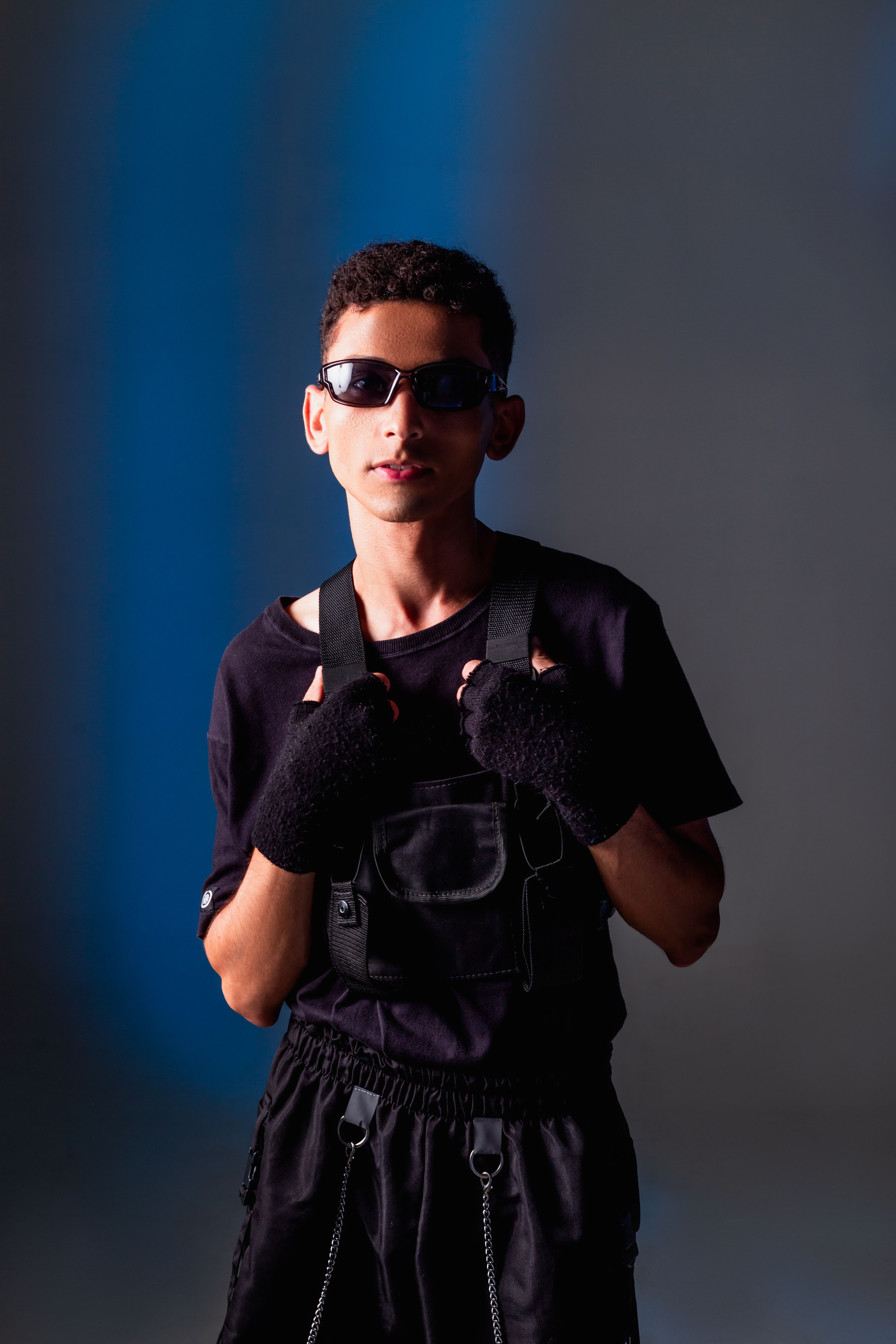 Man Wearing All Black Tactical Gear · Free Stock Photo