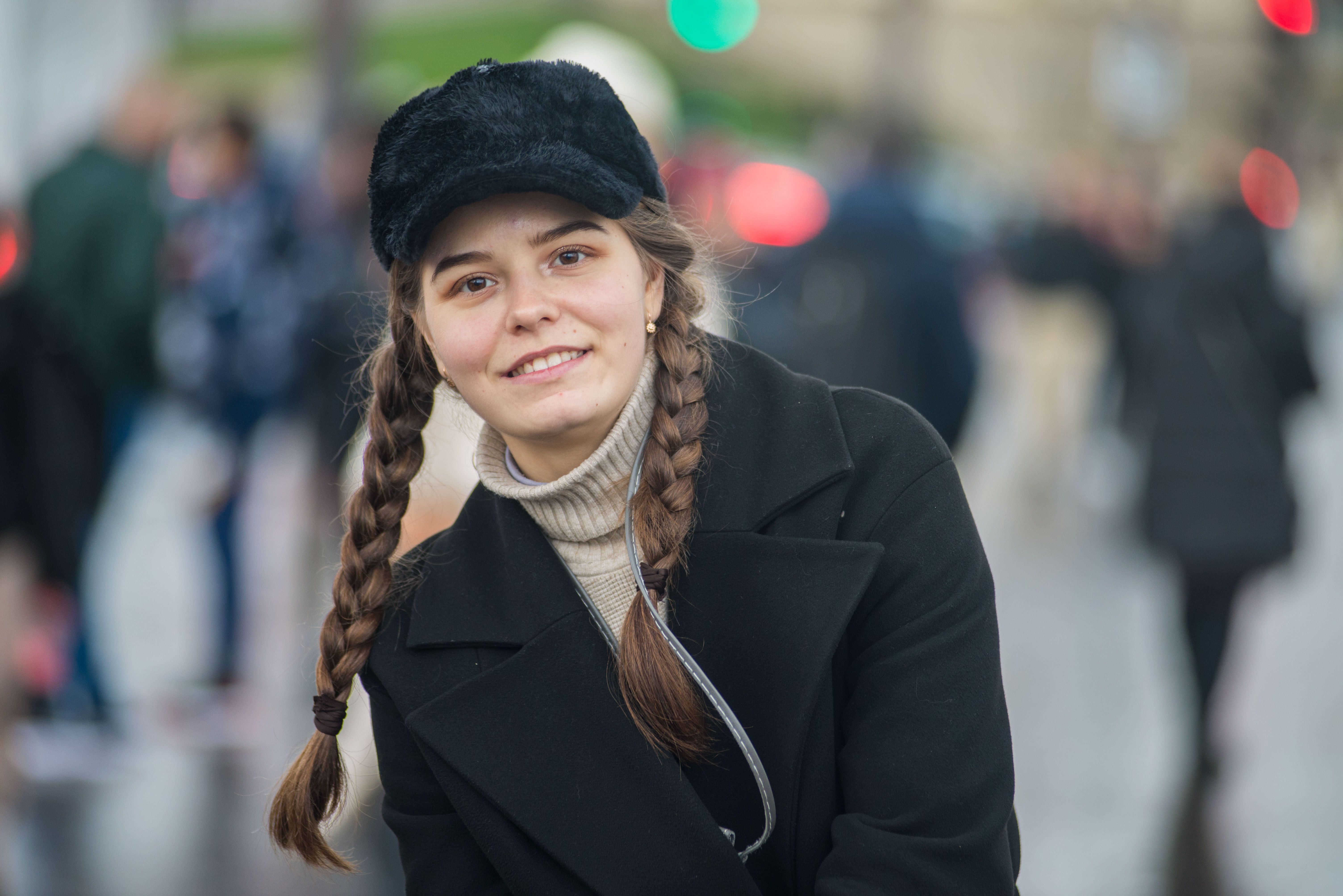 Photo of a Woman with Ethnic Braids · Free Stock Photo
