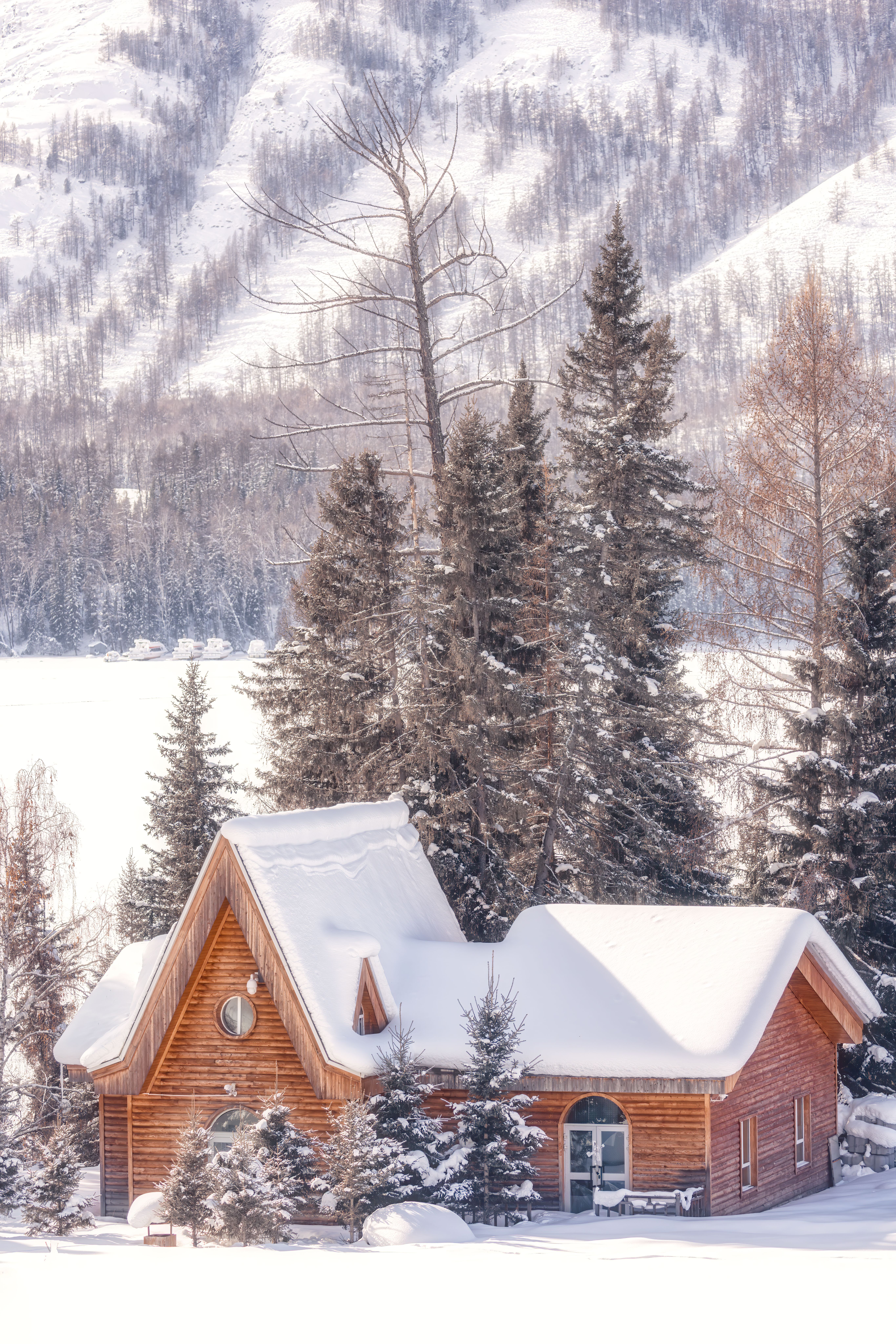 Photo of House Covered With Snow · Free Stock Photo