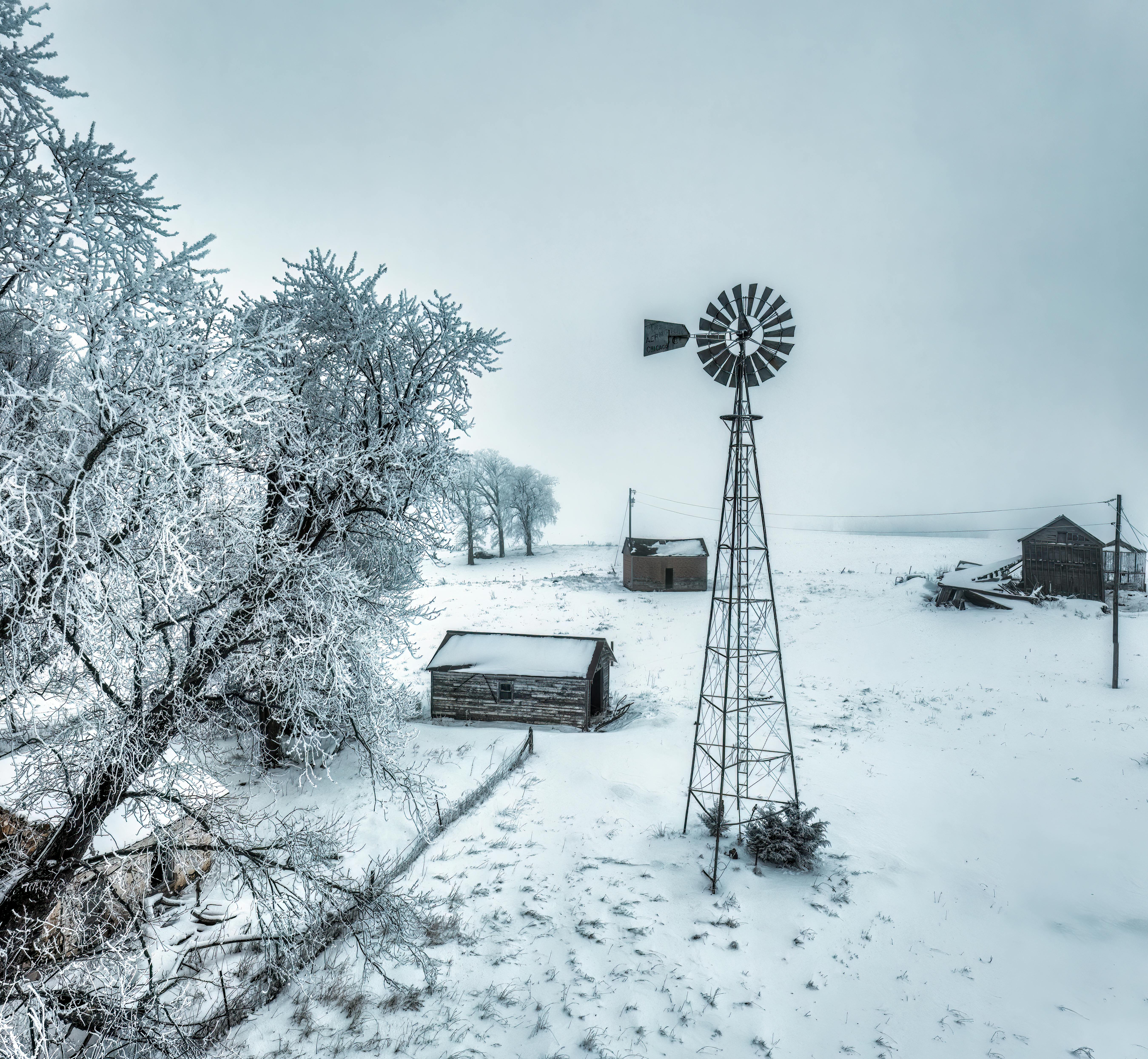 Wind Indicator in Winter · Free Stock Photo