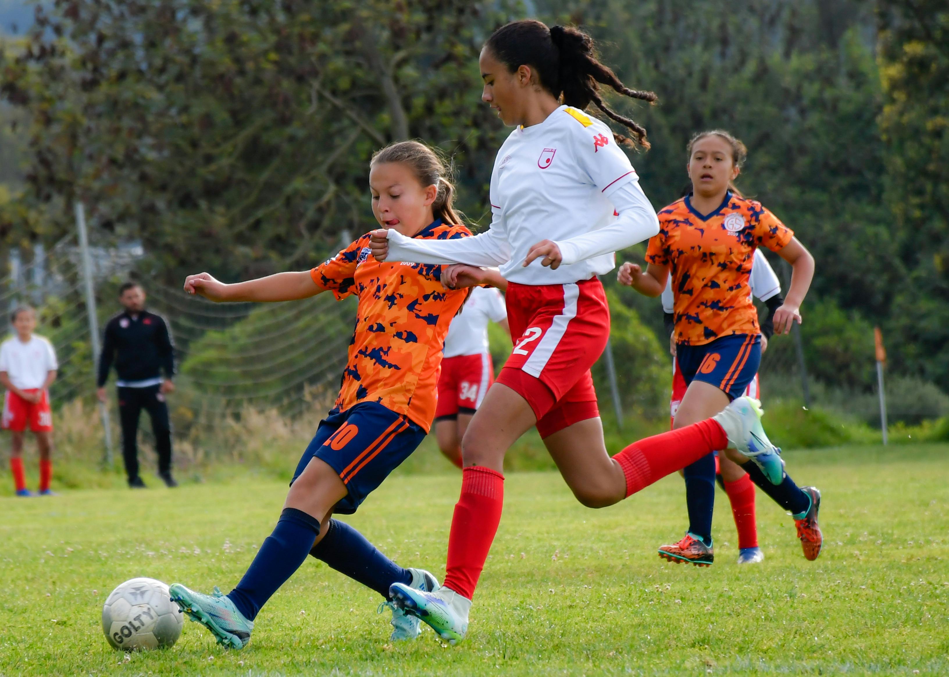 Girls during Soccer Match · Free Stock Photo