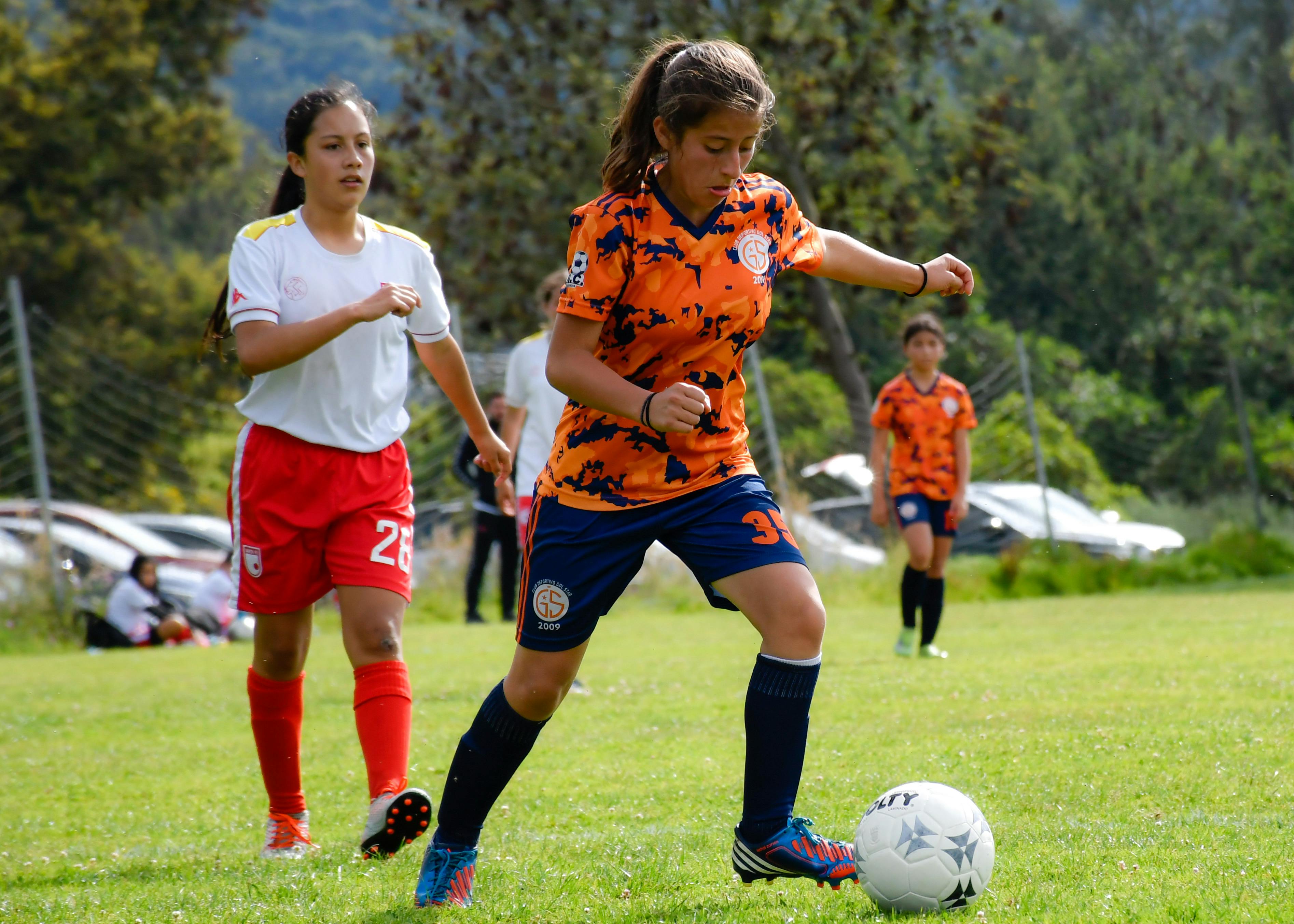Girls Playing Soccer · Free Stock Photo