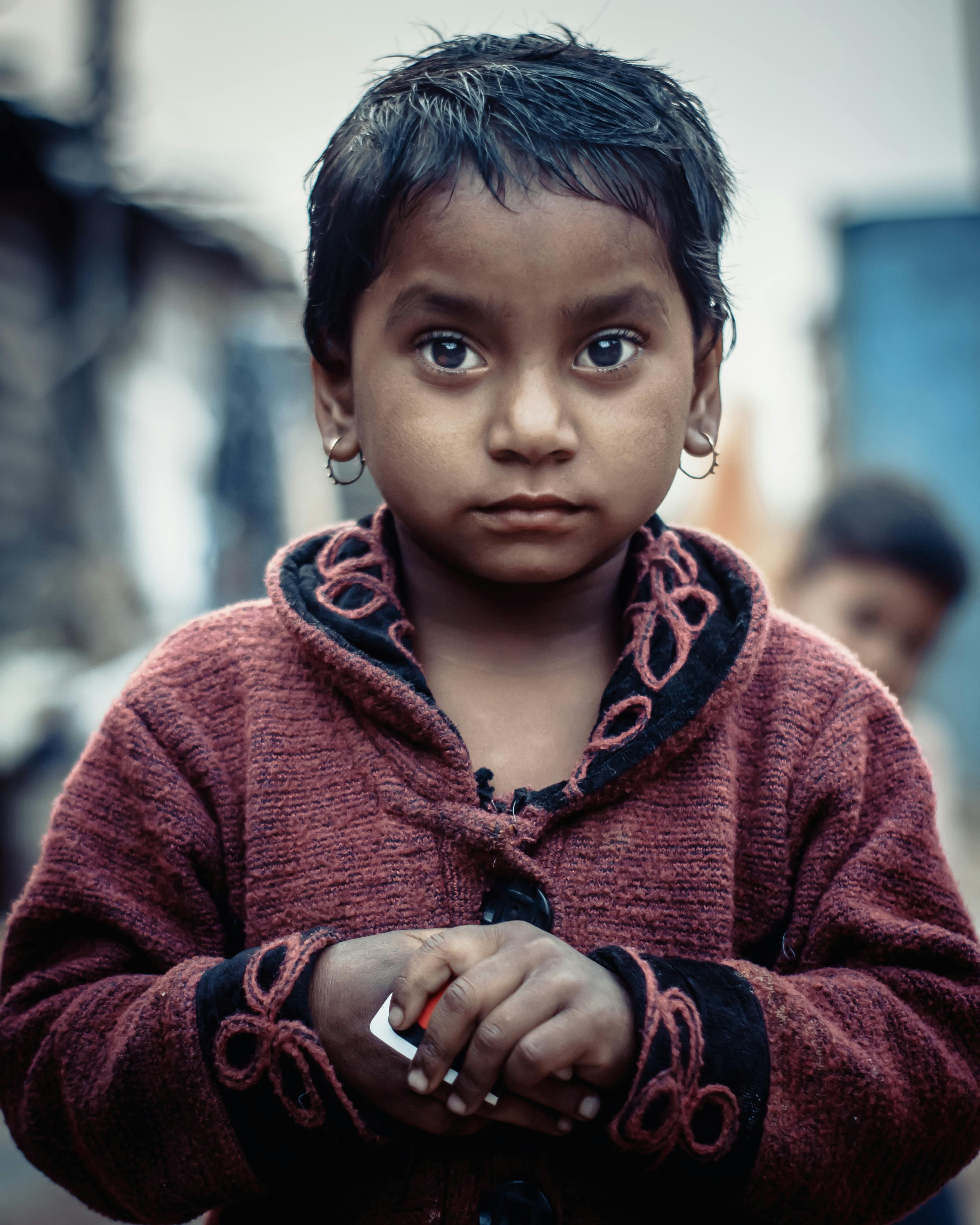 Boy with Earrings · Free Stock Photo