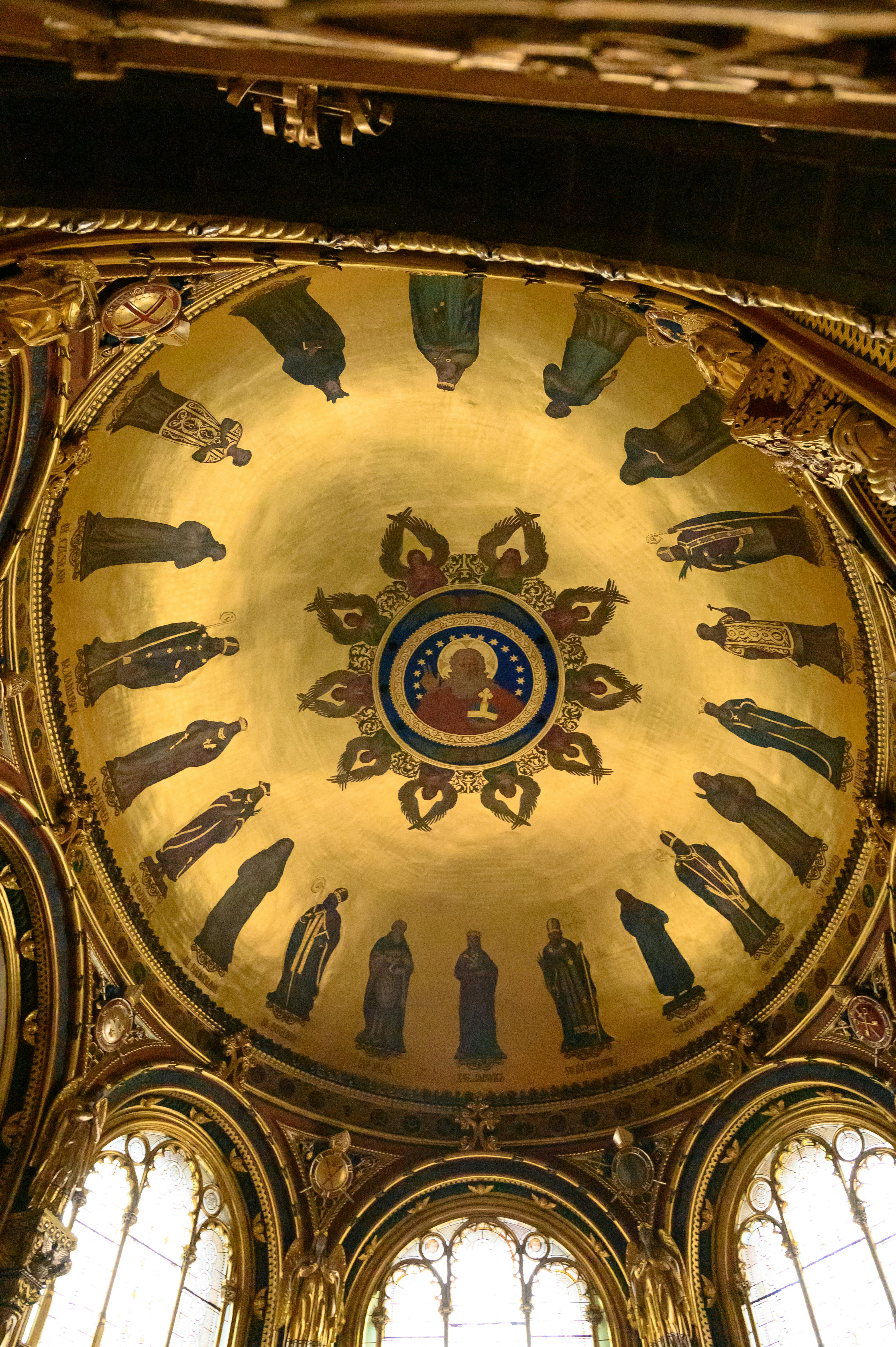 Ceiling in Golden Chapel · Free Stock Photo