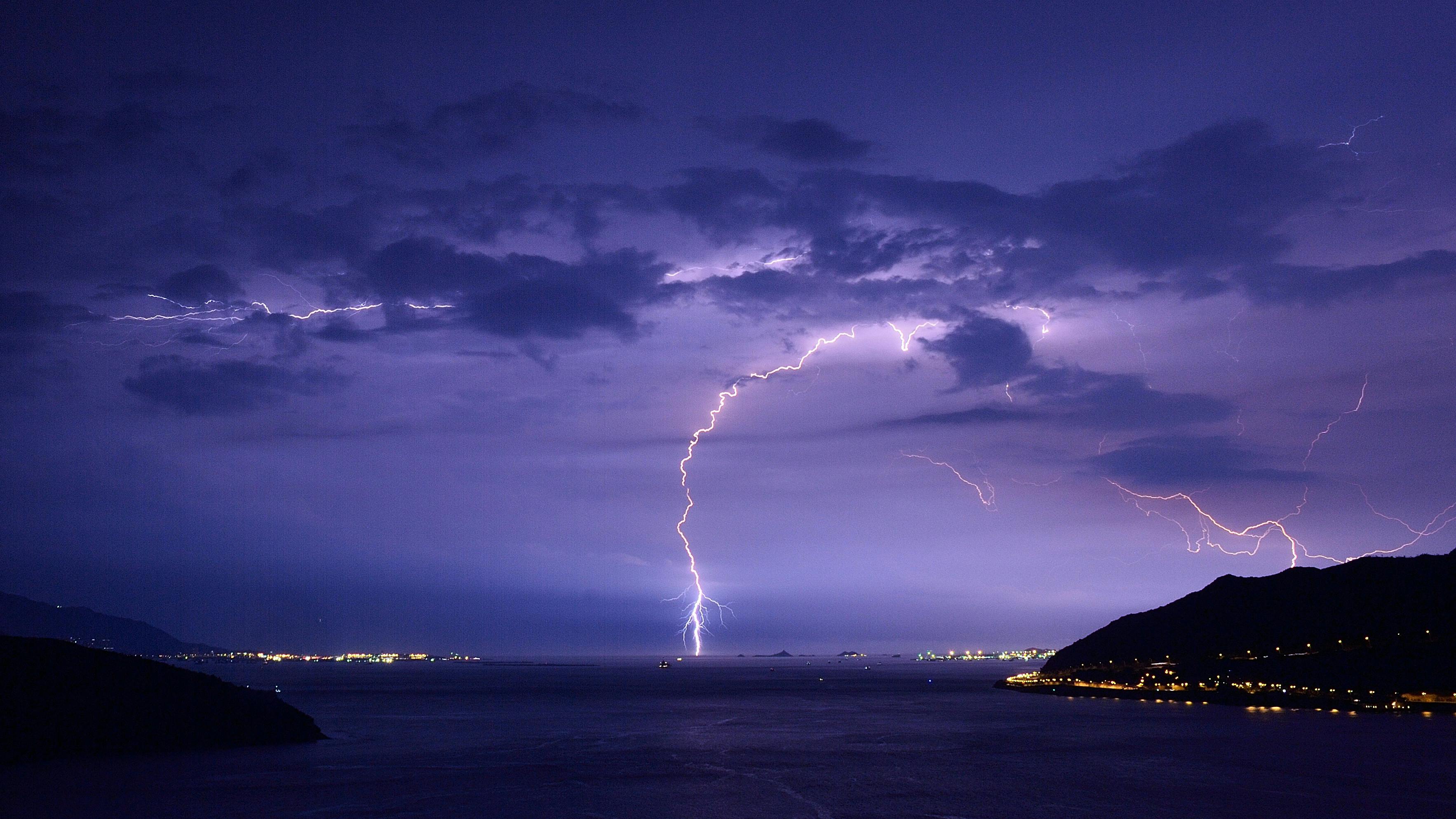 Storms At Sea With Lightning Photos, Download The BEST Free Storms At ...
