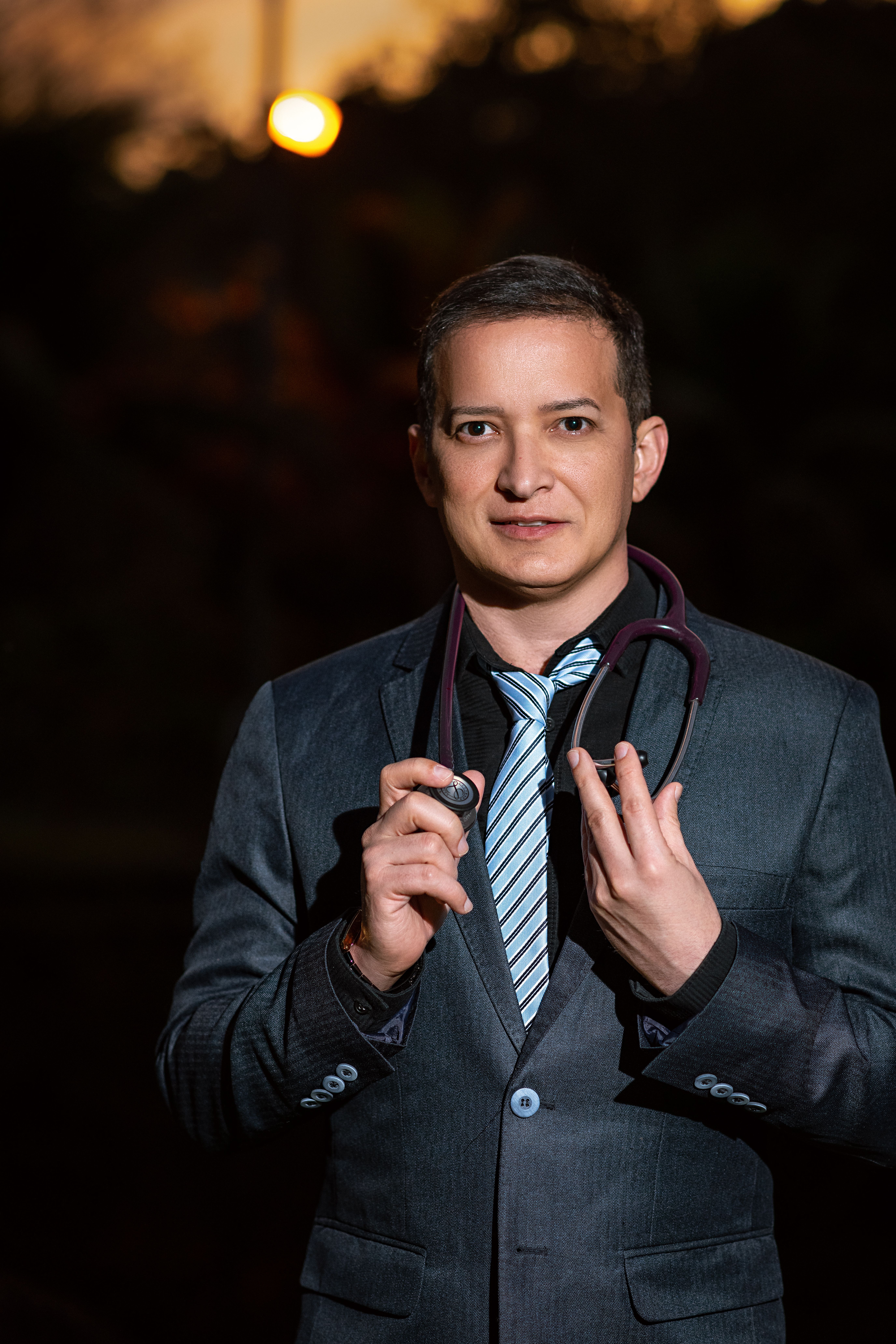 Doctor in Suit at Sunset · Free Stock Photo