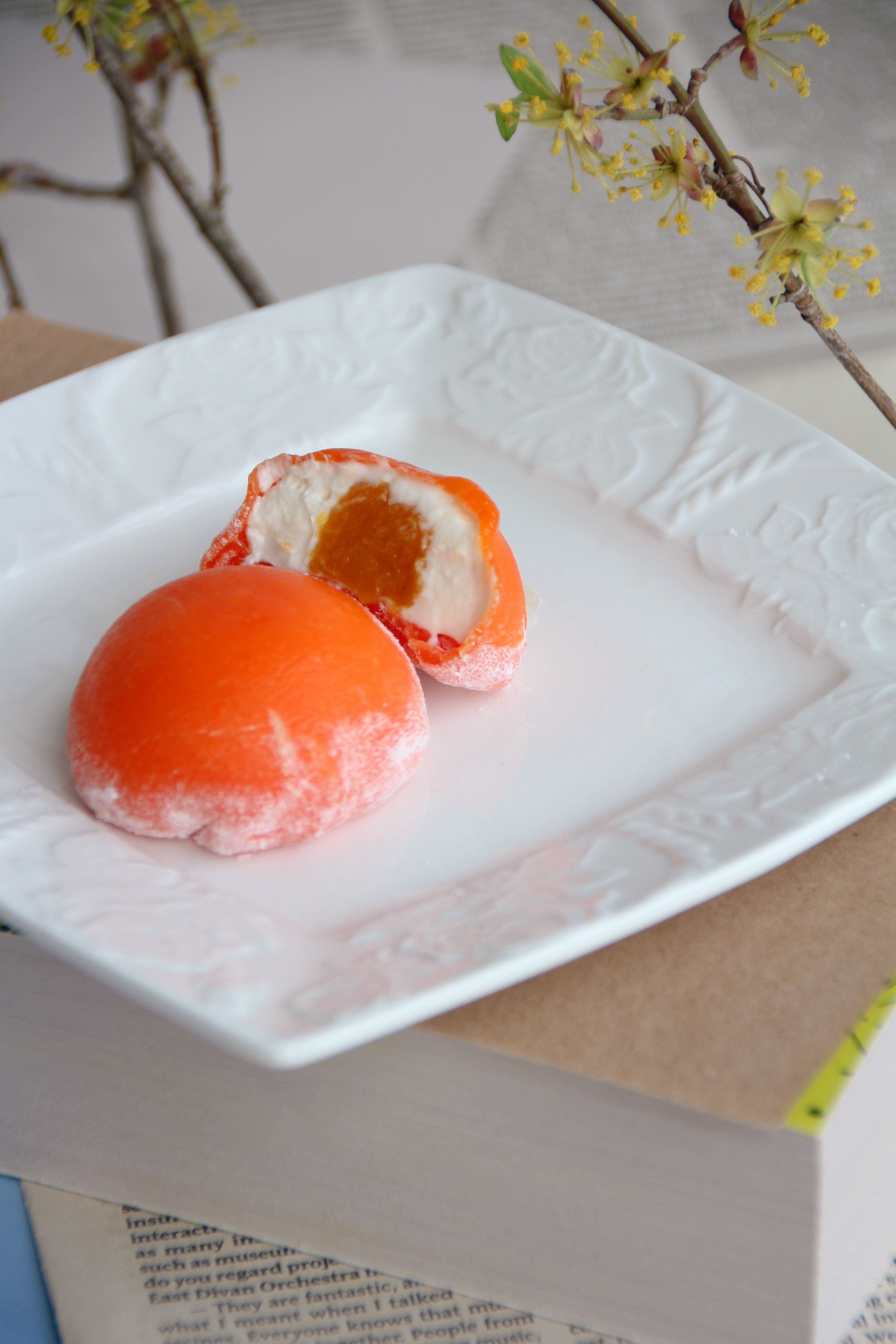 Mochi on Plate · Free Stock Photo