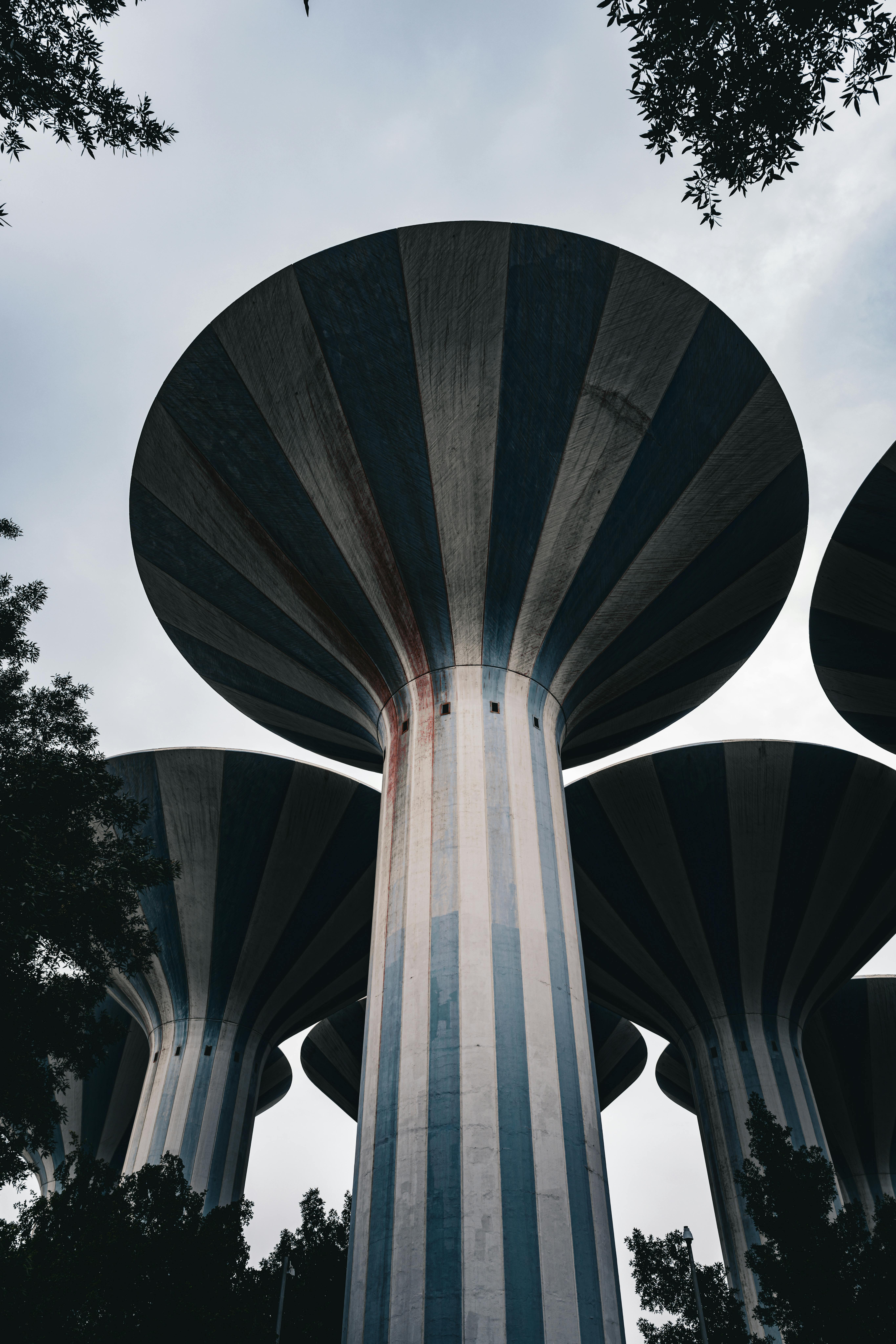 Water Towers in Park Adailiya · Free Stock Photo
