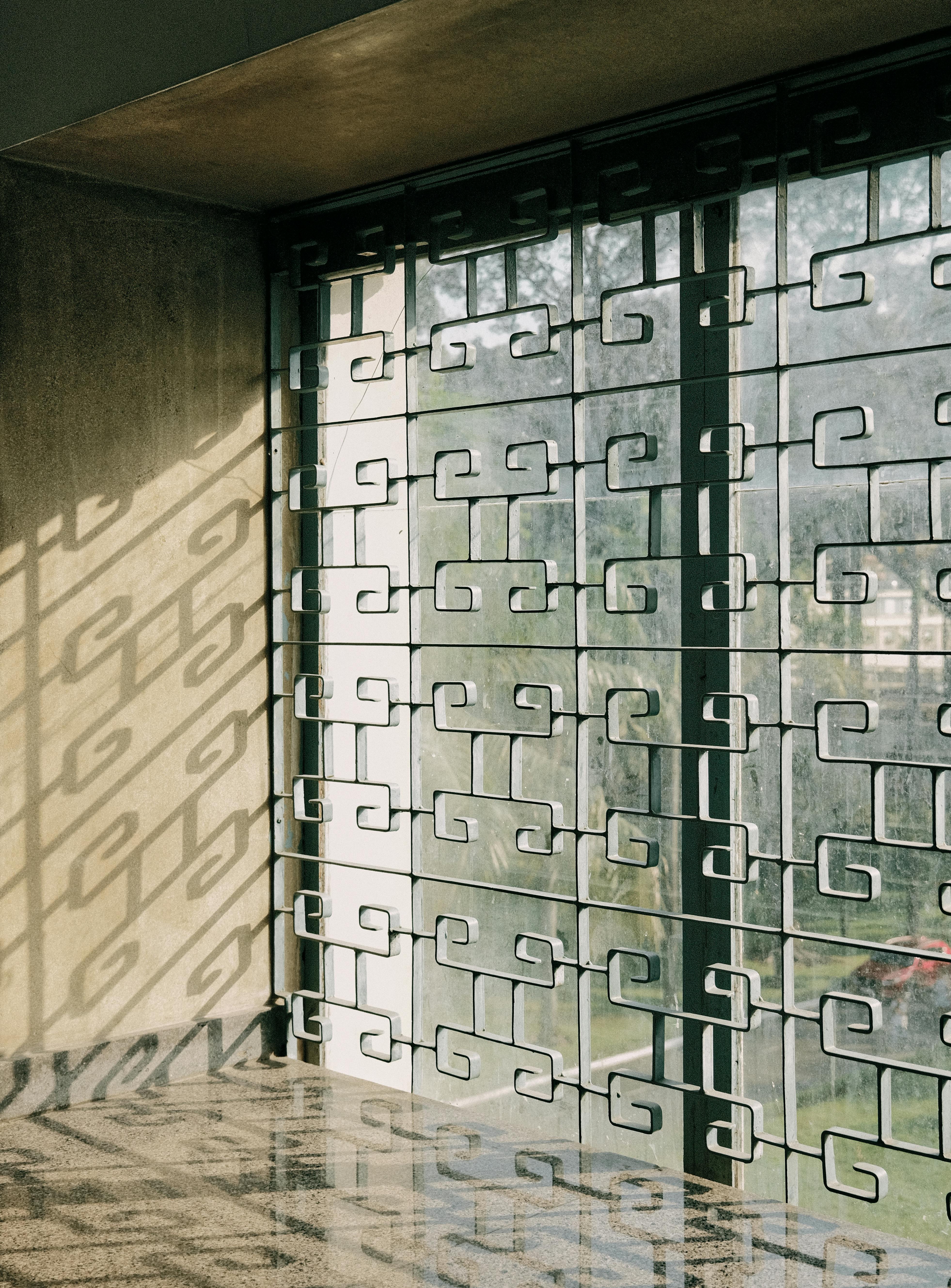 Modern Corridor with Windows · Free Stock Photo