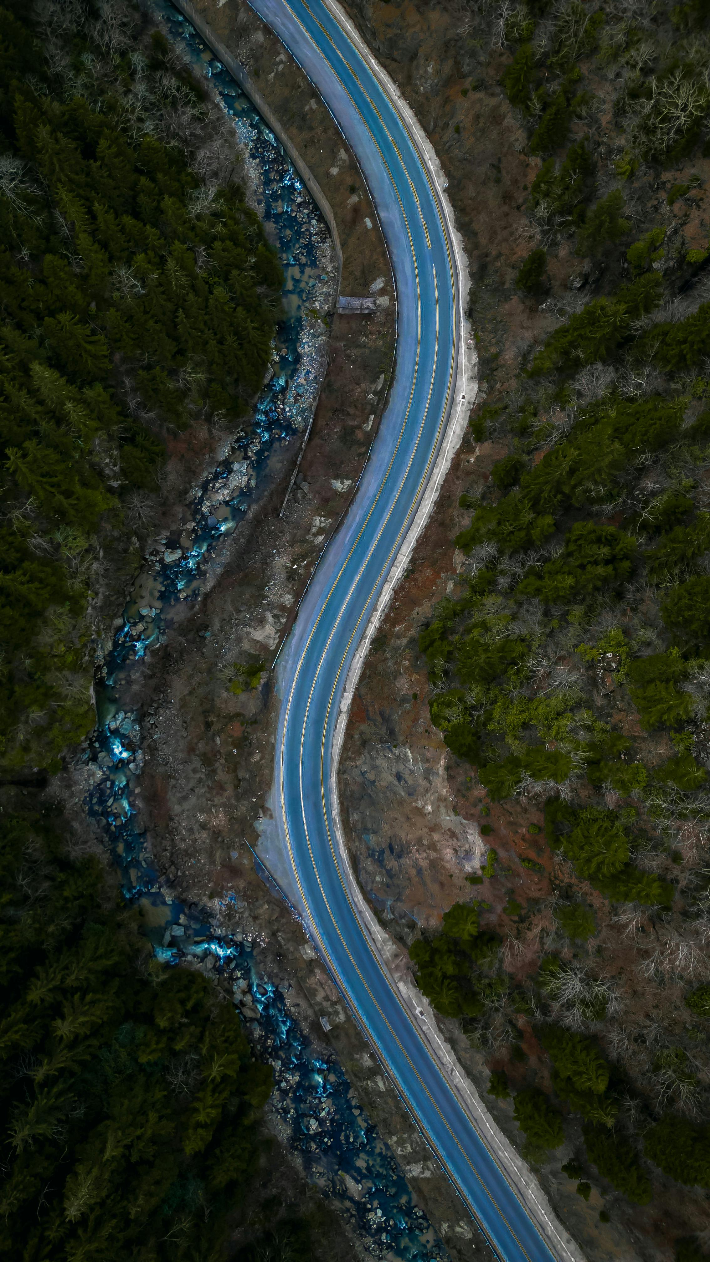 Winding Road in Mountains · Free Stock Photo