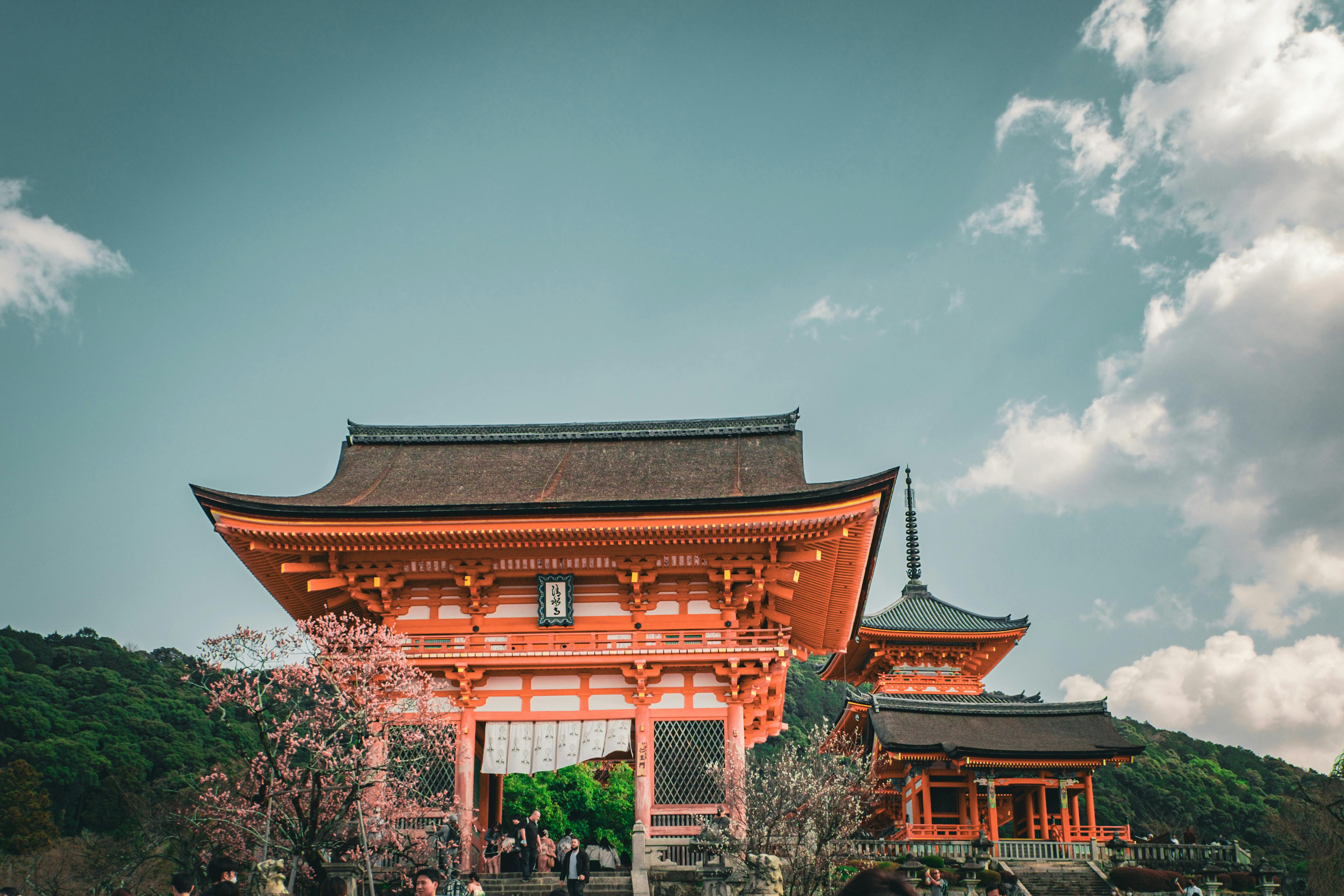 Landscape Photo of Asian Buildings · Free Stock Photo