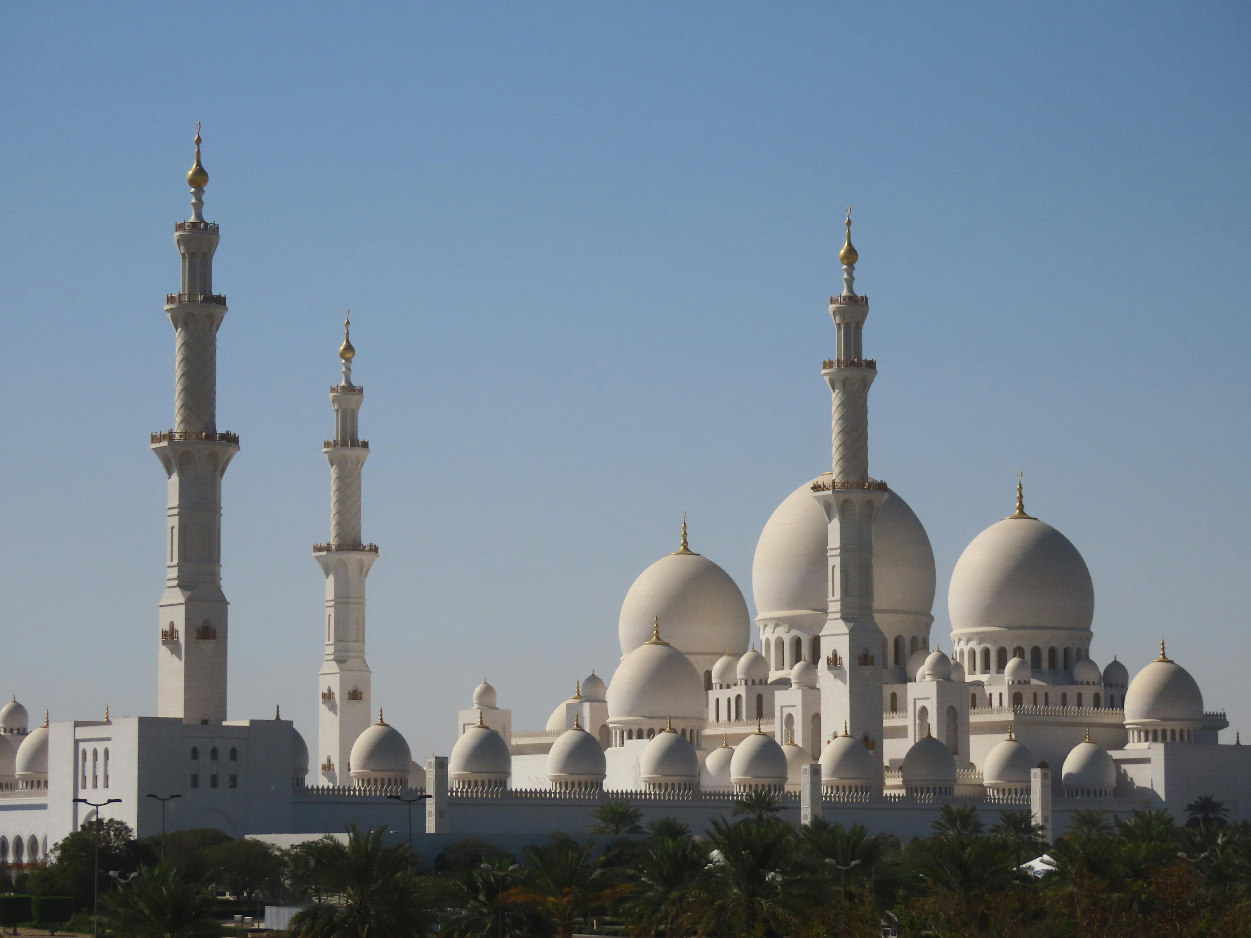 Sheikh zayed mosque · Free Stock Photo